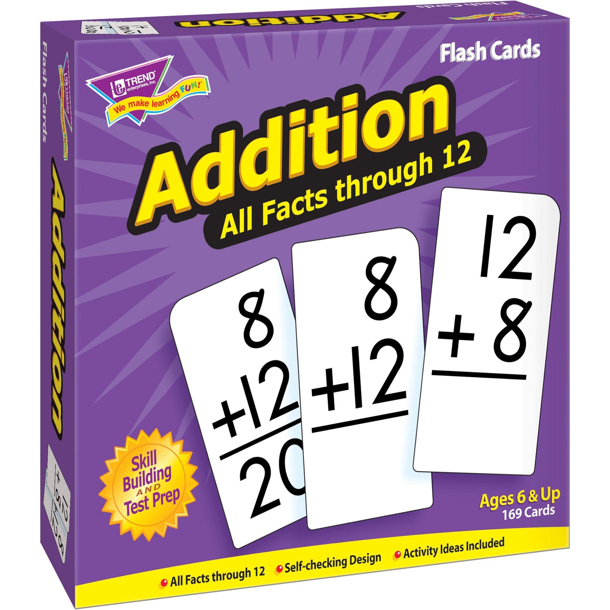 Addition 0 12 all Facts Flash Cards Buy Online In Sri Lanka At 