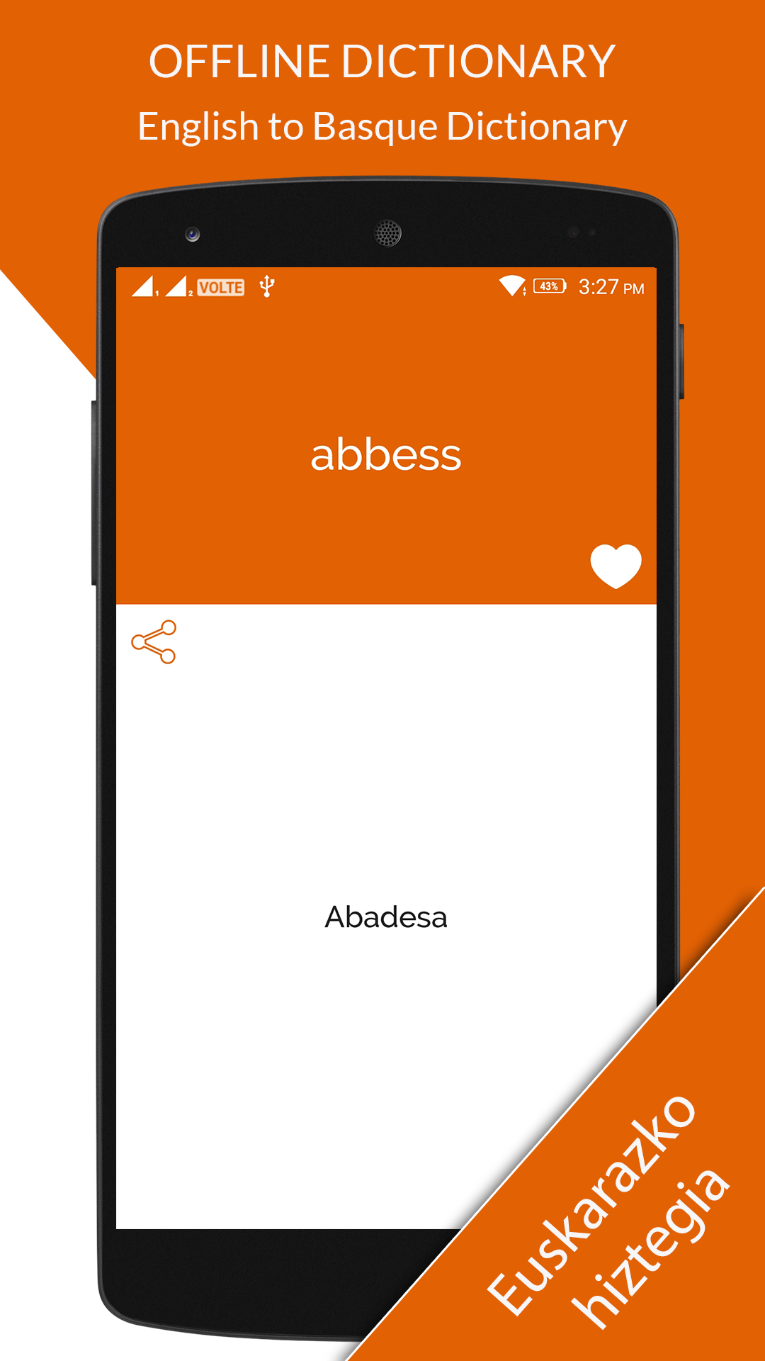 Basque Dictionary | English Basque Dictionary - App on Amazon Appstore