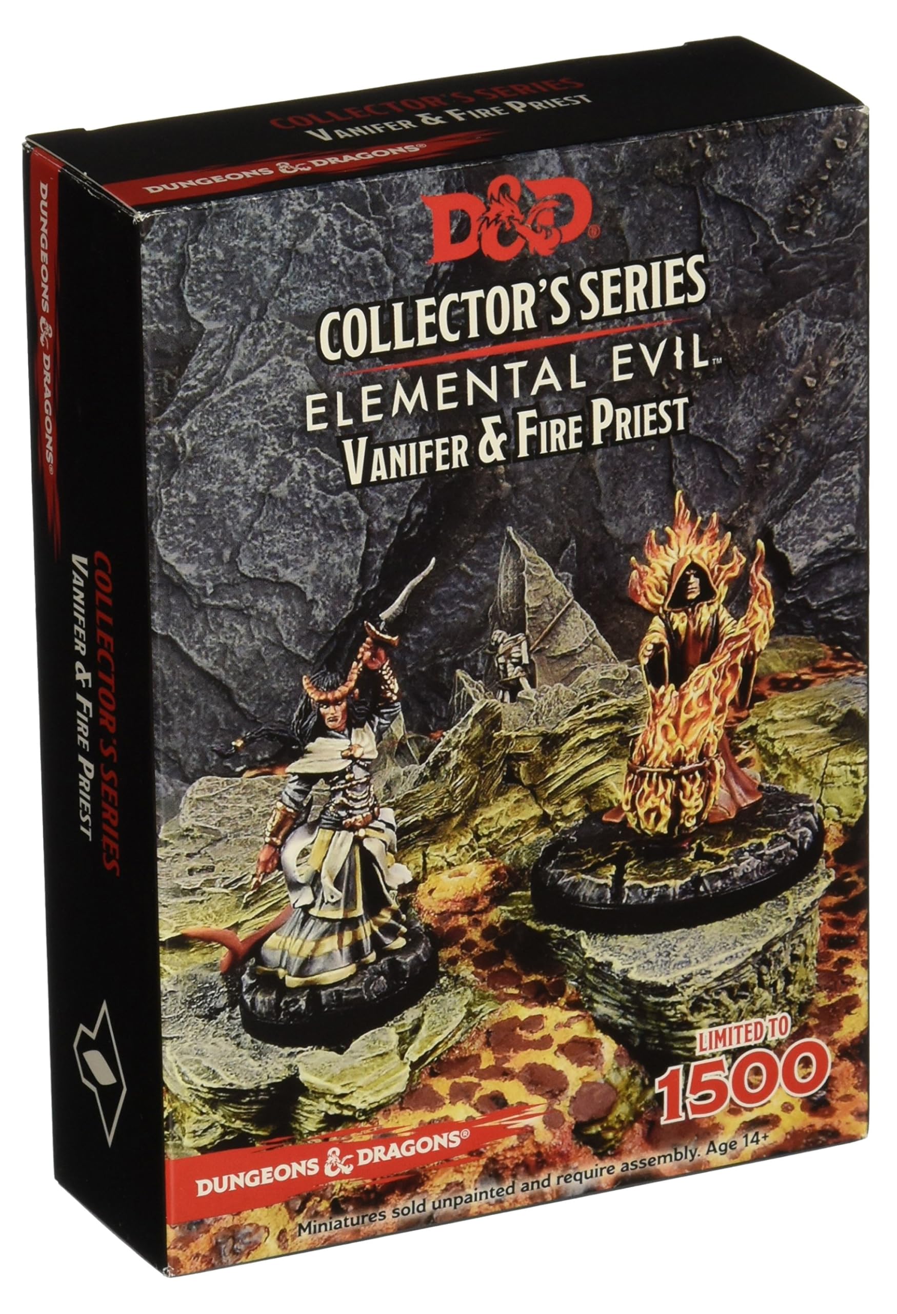 Amazon.com: Battlefront Miniature D&D Elemental Evil Vanifer and Fire ...