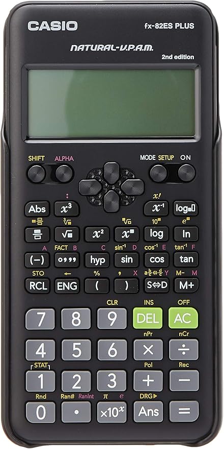 Casio 2Nd Edition 252 Functions Non-Programmable Scientific Calculator ...