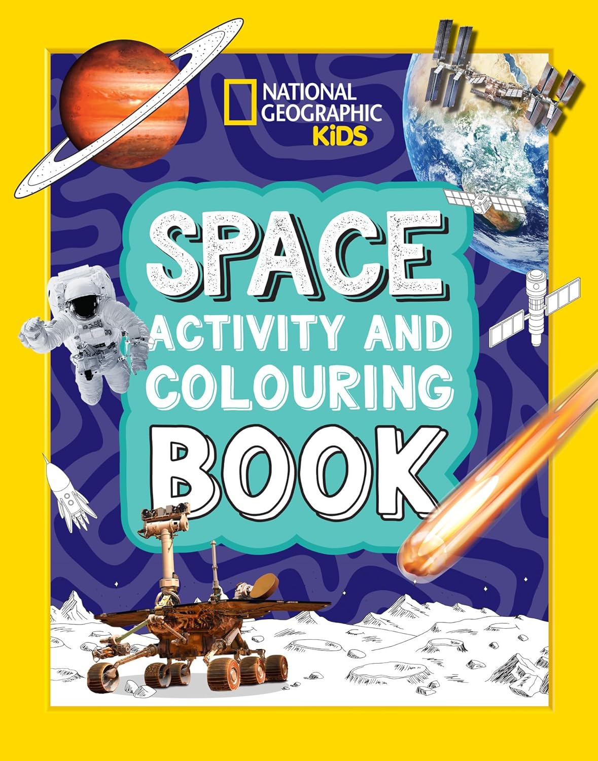 Amazon | Space Activity and Colouring Book (National Geographic Kids ...