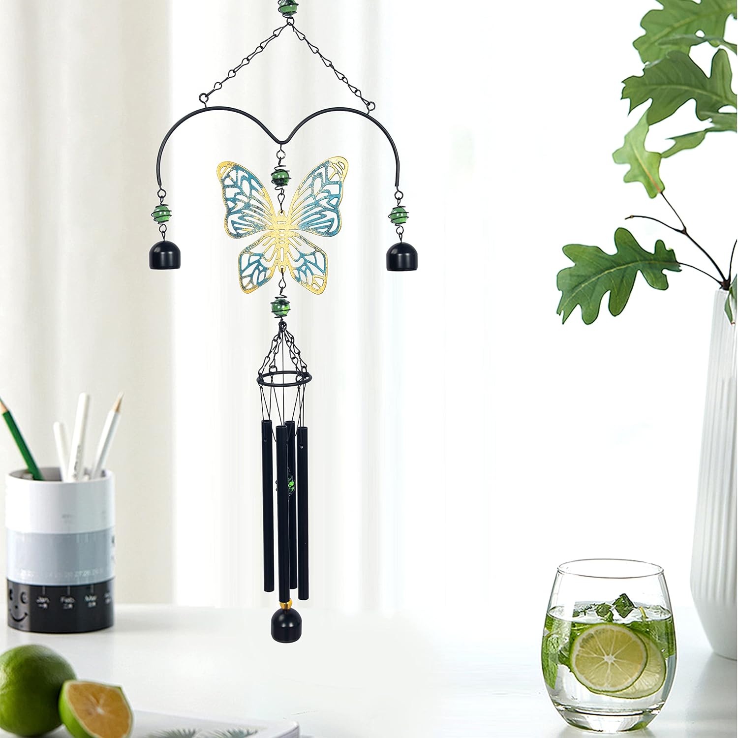 BVGY Wind Chimes Sympathy and Memorial Gifts Outdoor Gardening Gift for ...