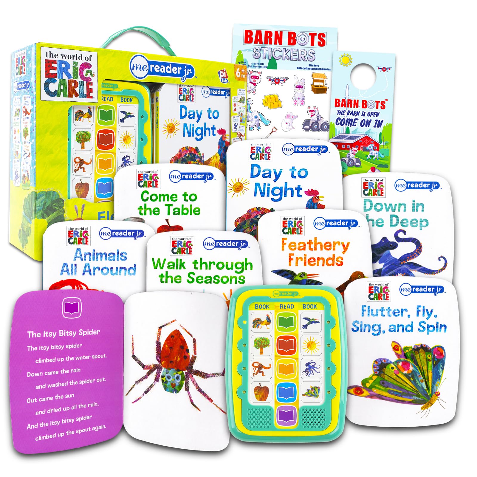 Amazon.com: Eric Carle Me Reader Electronic Reader 8 Book Bundle ...