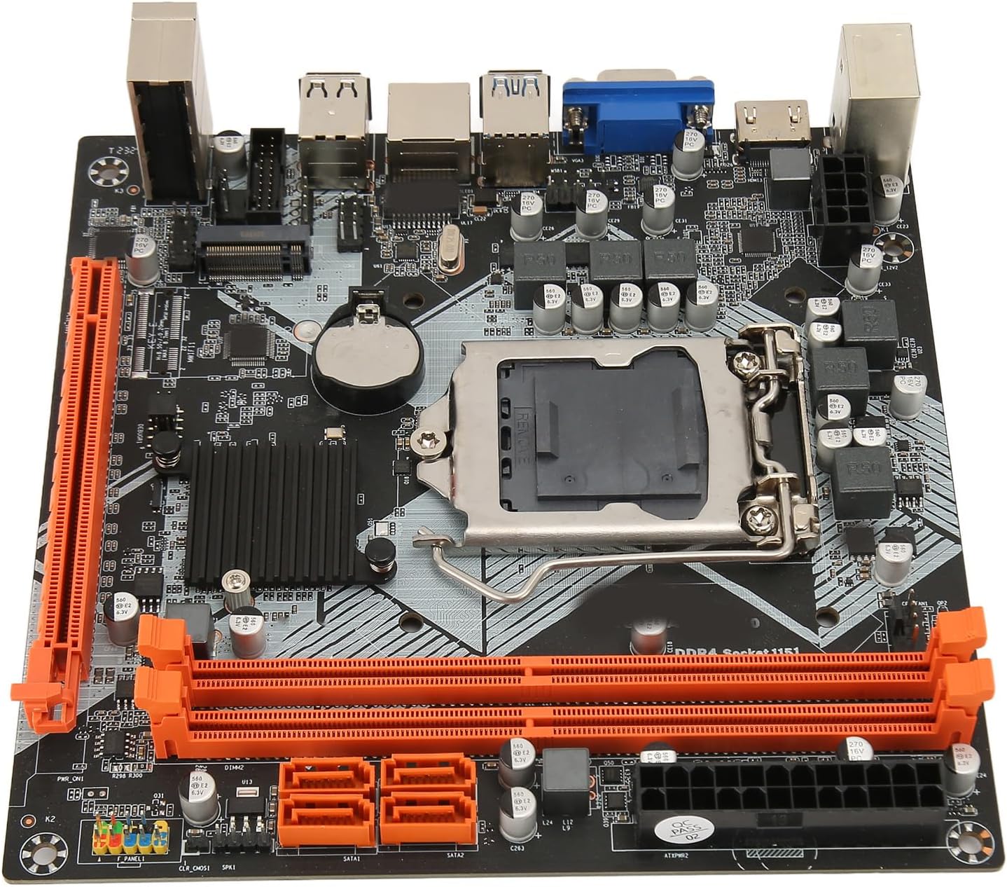 ITX H110 Motherboard DDR4 LGA1151 Computer Motherboard (Support 6 7 8 9 ...