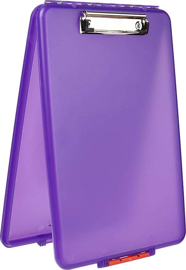 Amazon.com: Dexas Slimcase Storage Clipboard, Purple : Office Products