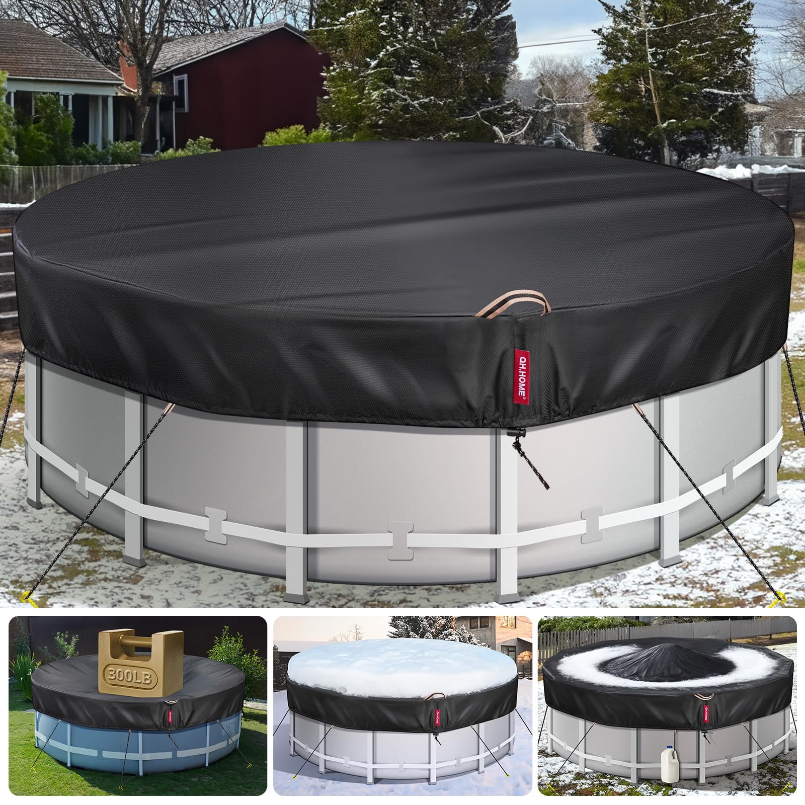 Intex Pools Winterizing Above Ground Pool Intex 18 Ft. W X 52 In. H X