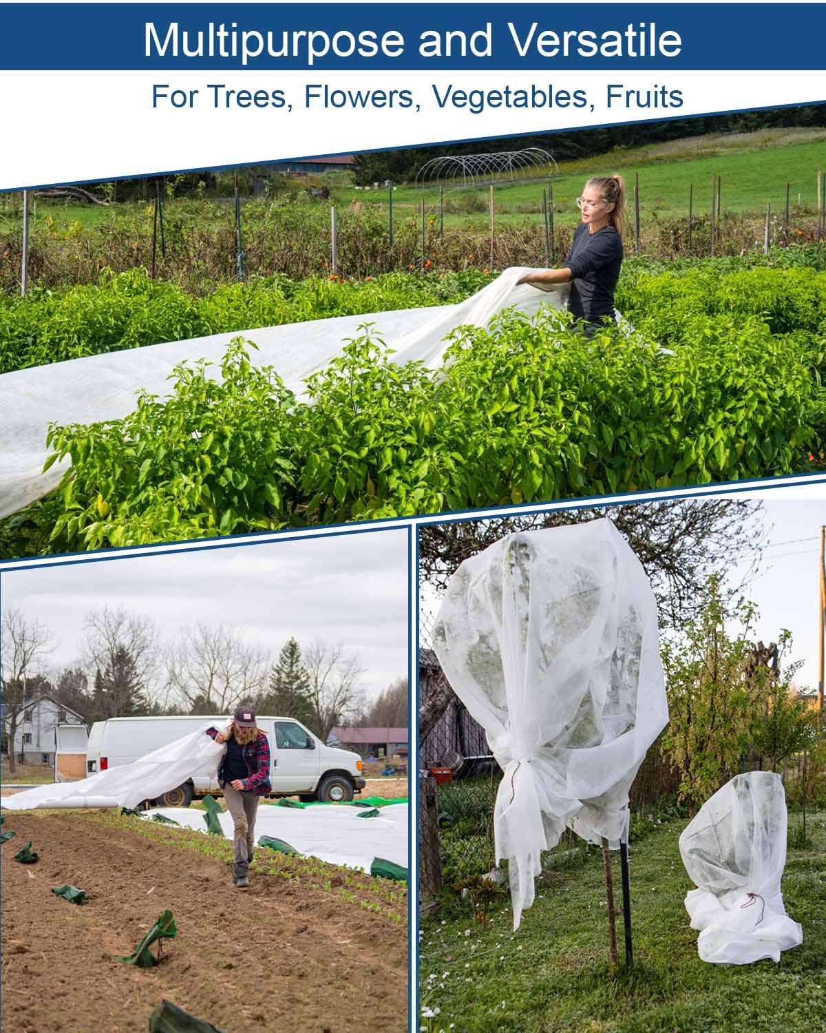 Vegetable Garden Frost Protection Reusable Frost Protection Plant