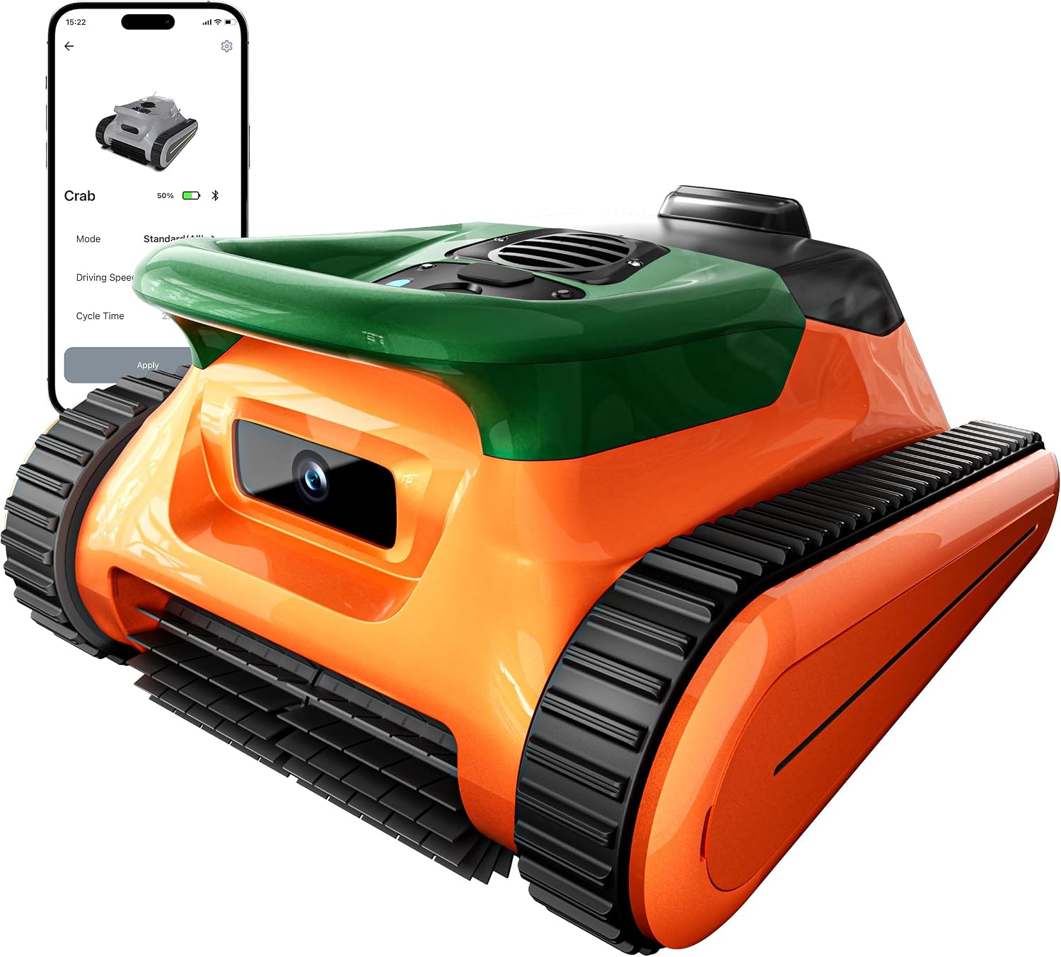 Amazon.com : Cordless Robotic Pool Cleaner -Pool Vacuum 180W Brushless ...
