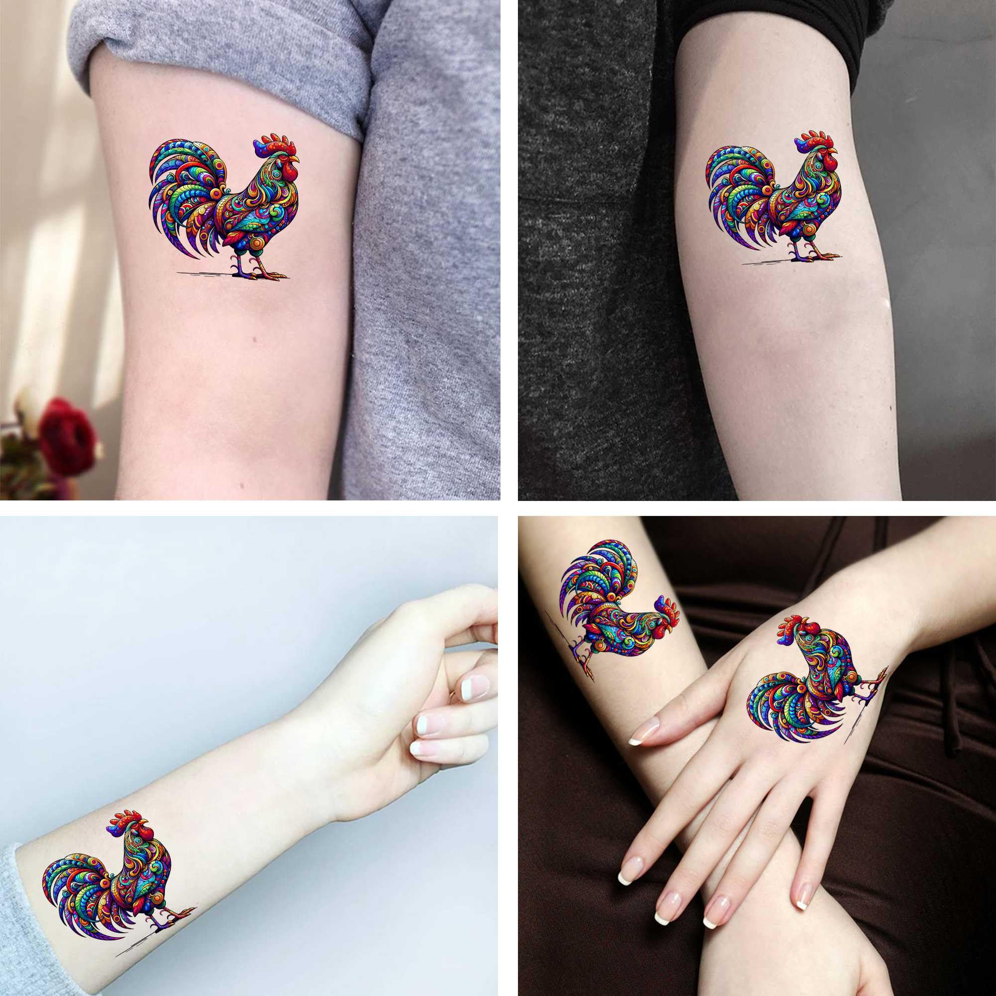 Rooster Tattoos Rooster Tattoo Designs: Find Your Perfect Ink! (10