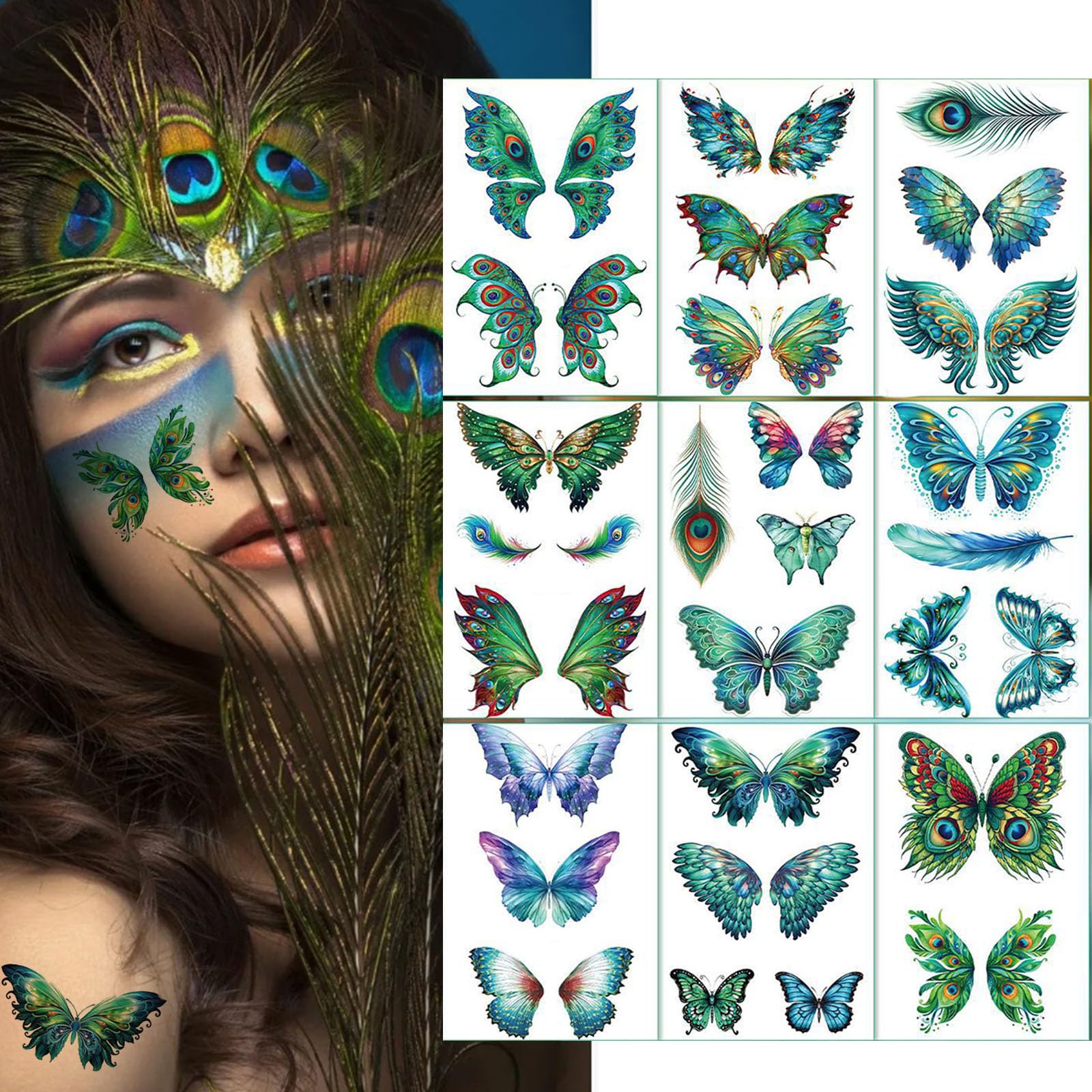Peacock Face Tattoos The Ultimate Guide To Feather Tattoos & Their