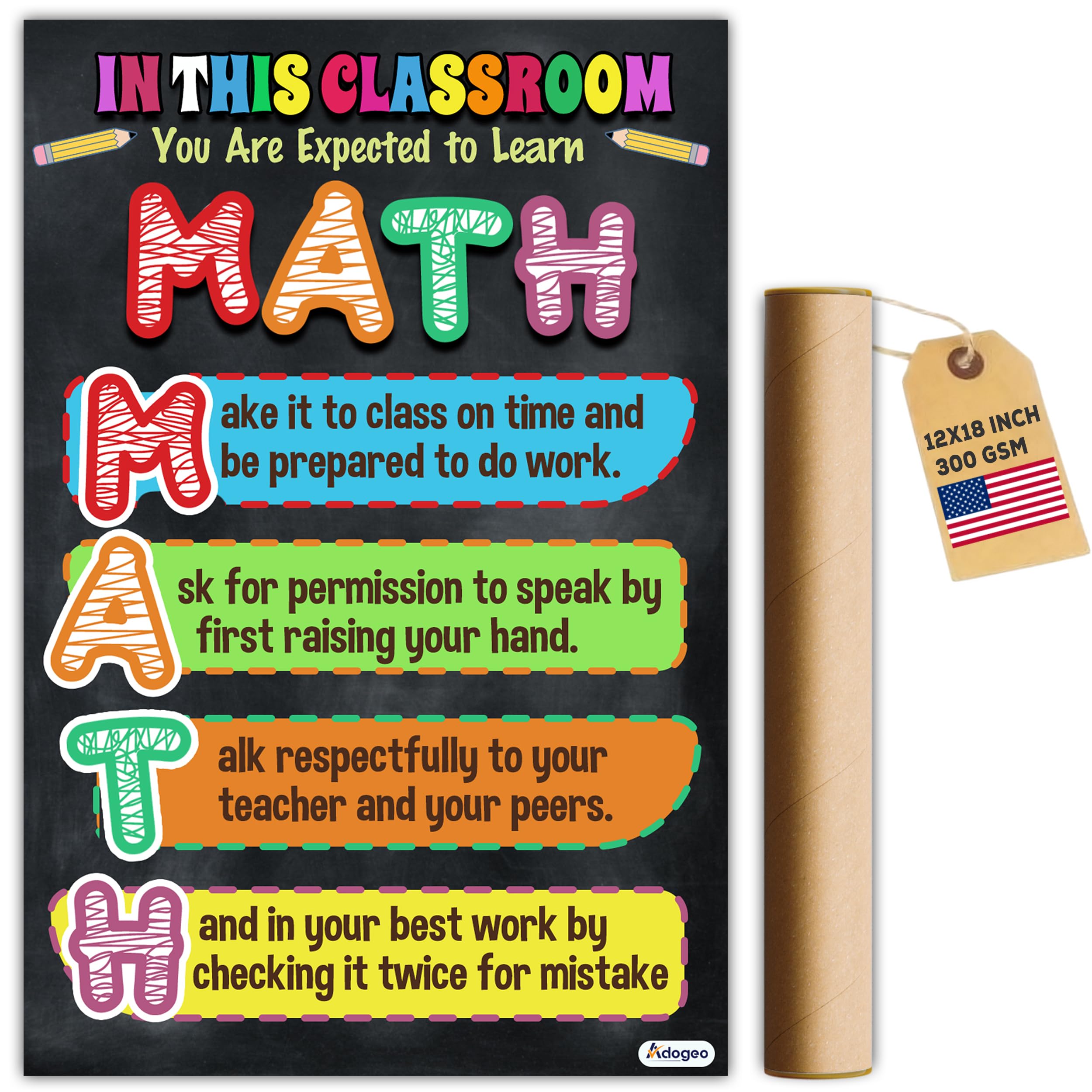 Amazon.com: ADOGEO Math Classroom Supplies for Teachers, In This ...