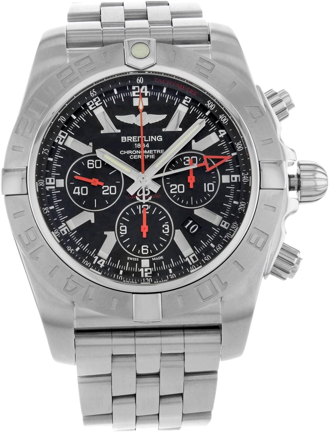 Amazon.com: Breitling Chronomat GMT AB041210/BB48-384A : Breitling ...