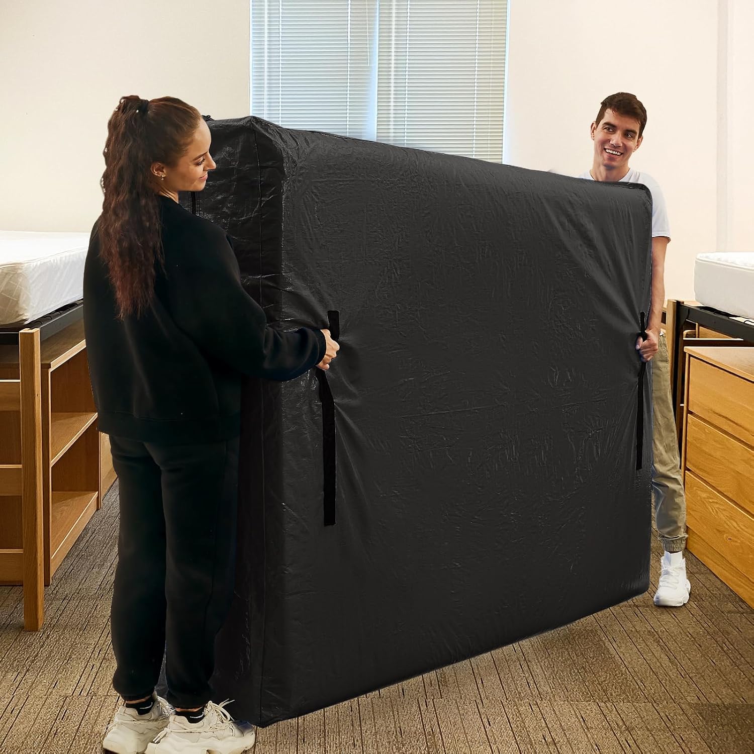 Amazon.com: Mattress Bags for Moving, BETU Mattress Protector ...