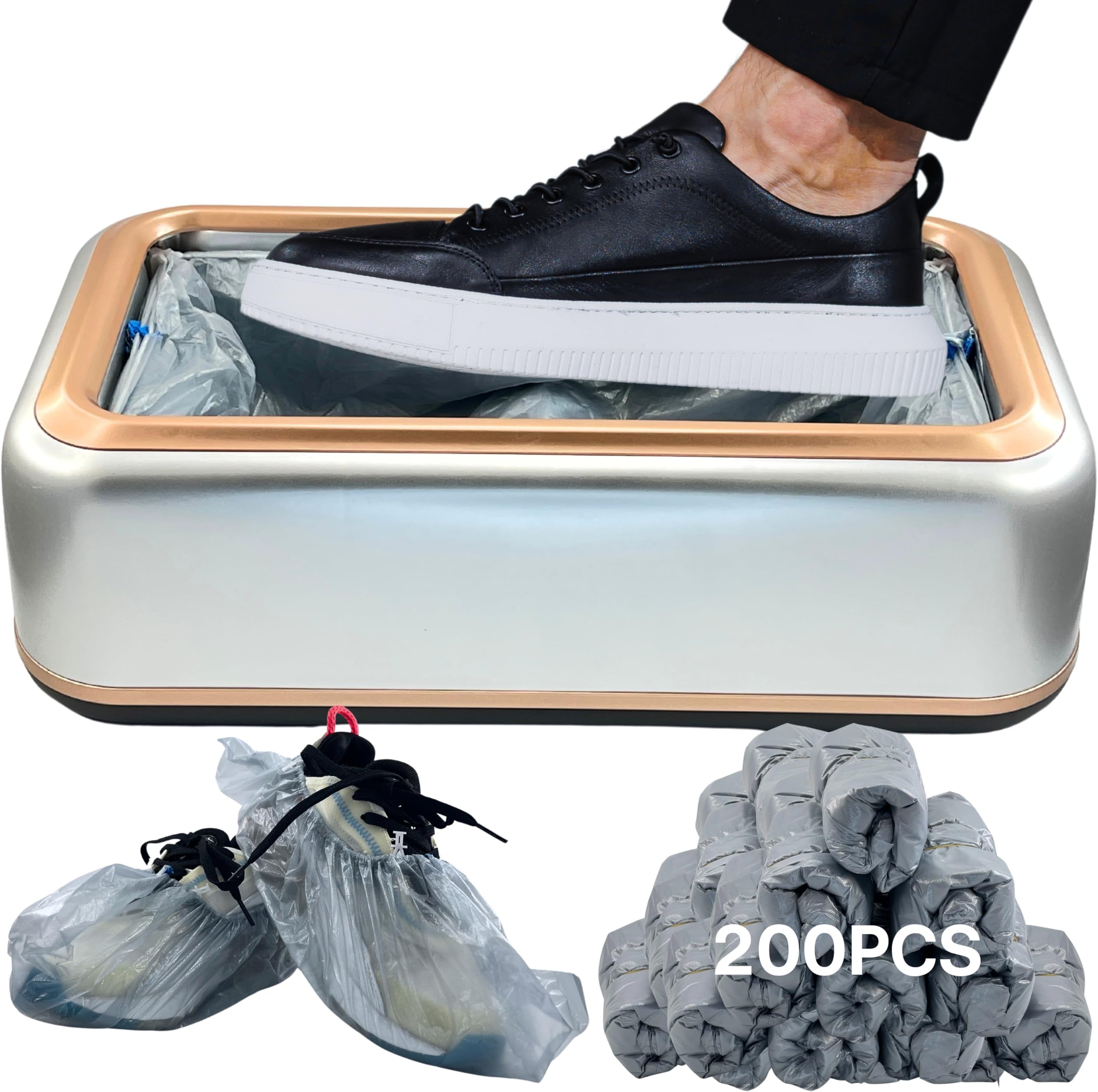 Machine Automatic Shoe Cover, 2024 Upgrade Shoe Covers Machine ...