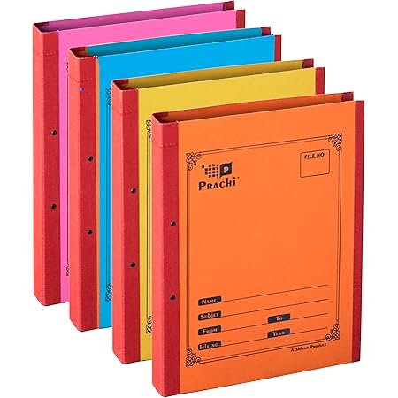 TULMAN 4 Pack Spring Office File for A4 & Legal Size Documents ...