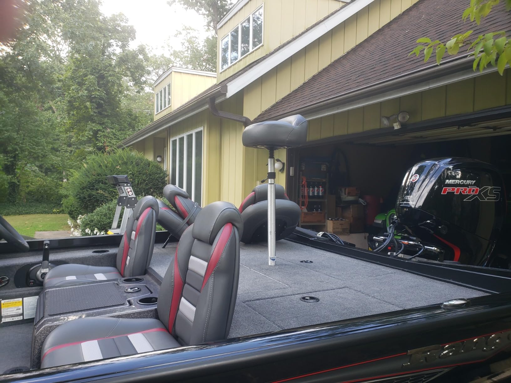 Amazon.com: Ranger boat casting bike seat OEM genuine gray/charcoal ...