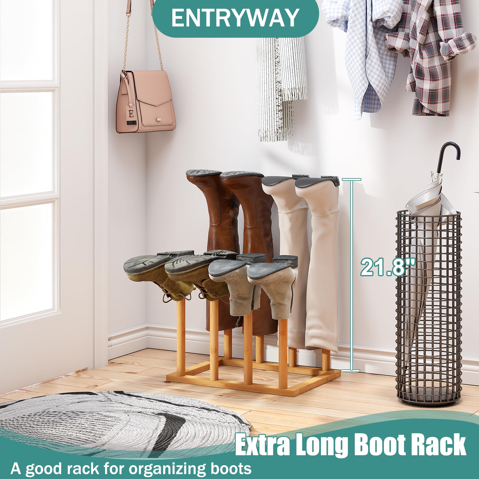 Snapklik.com : Viewcare Boot Rack, Boot Rack Storage For Tall Boots ...