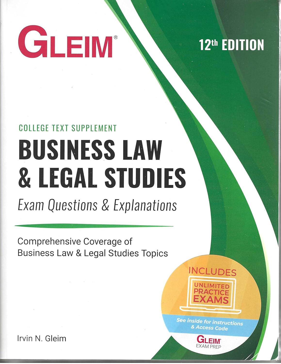 Gleim Business Law / Legal Studies - Exam Questions and Explanations ...