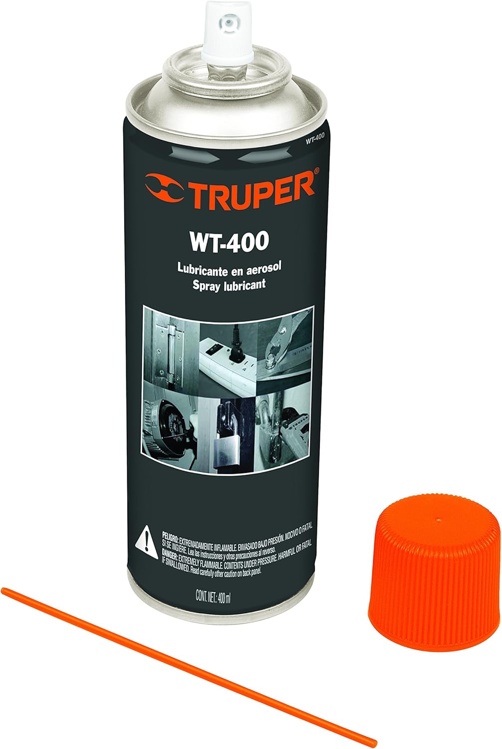 Truper WT-400 Lubricante en Aerosol de 400ml : Amazon.com.mx ...