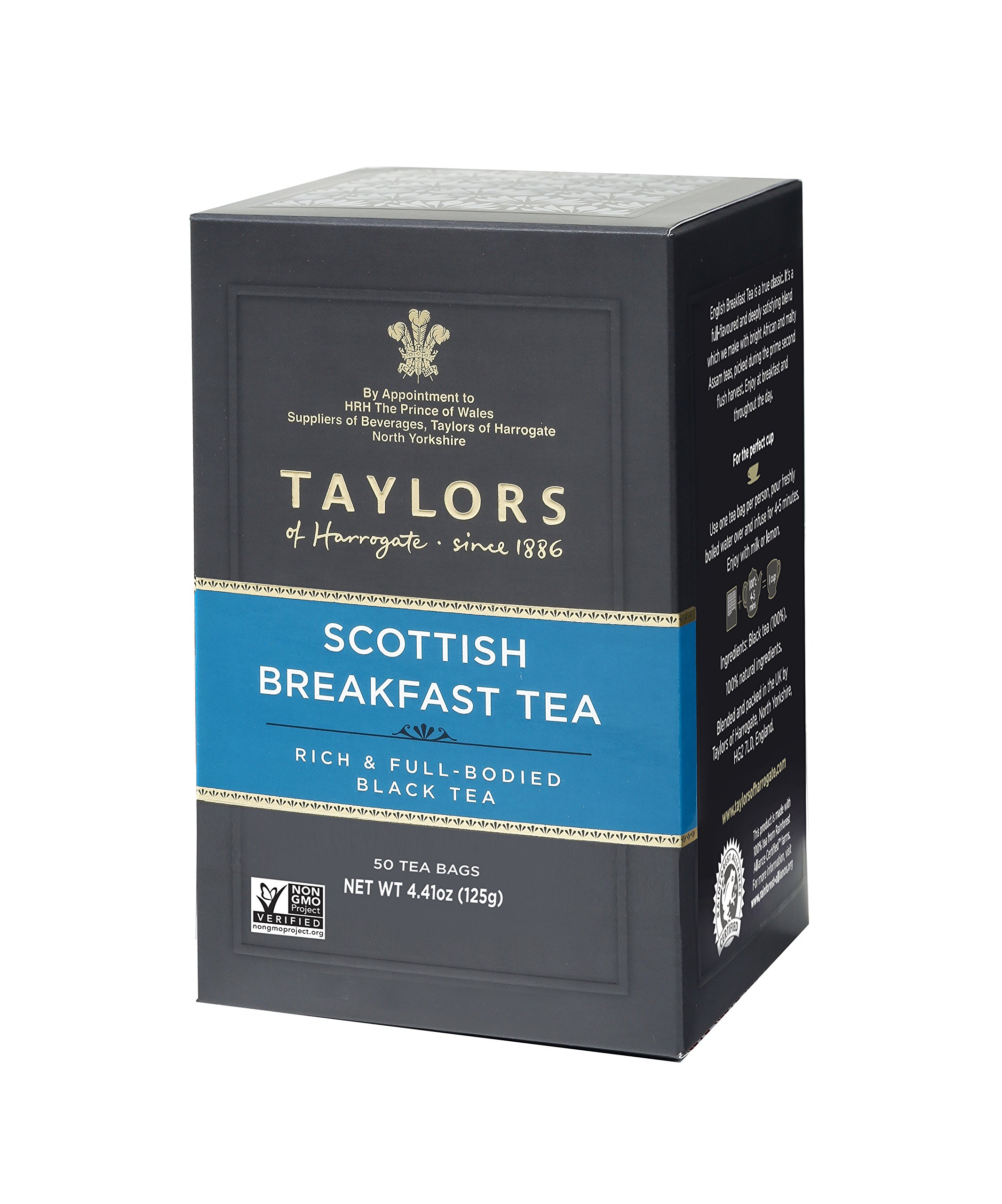 tea. Taylors of Harrogate Scottish Breakfast Tea Rich & Full Bodied ...