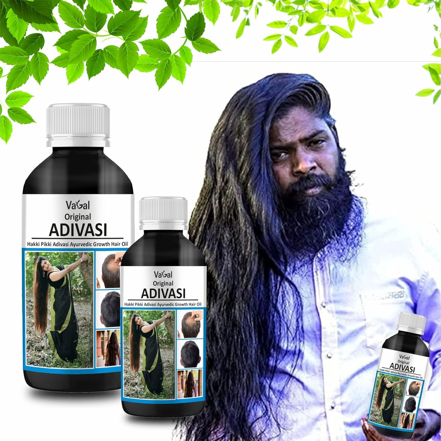 Buy Ayurvedic AADIWASHI hair oil loma hair oil for hair Strengthening ...