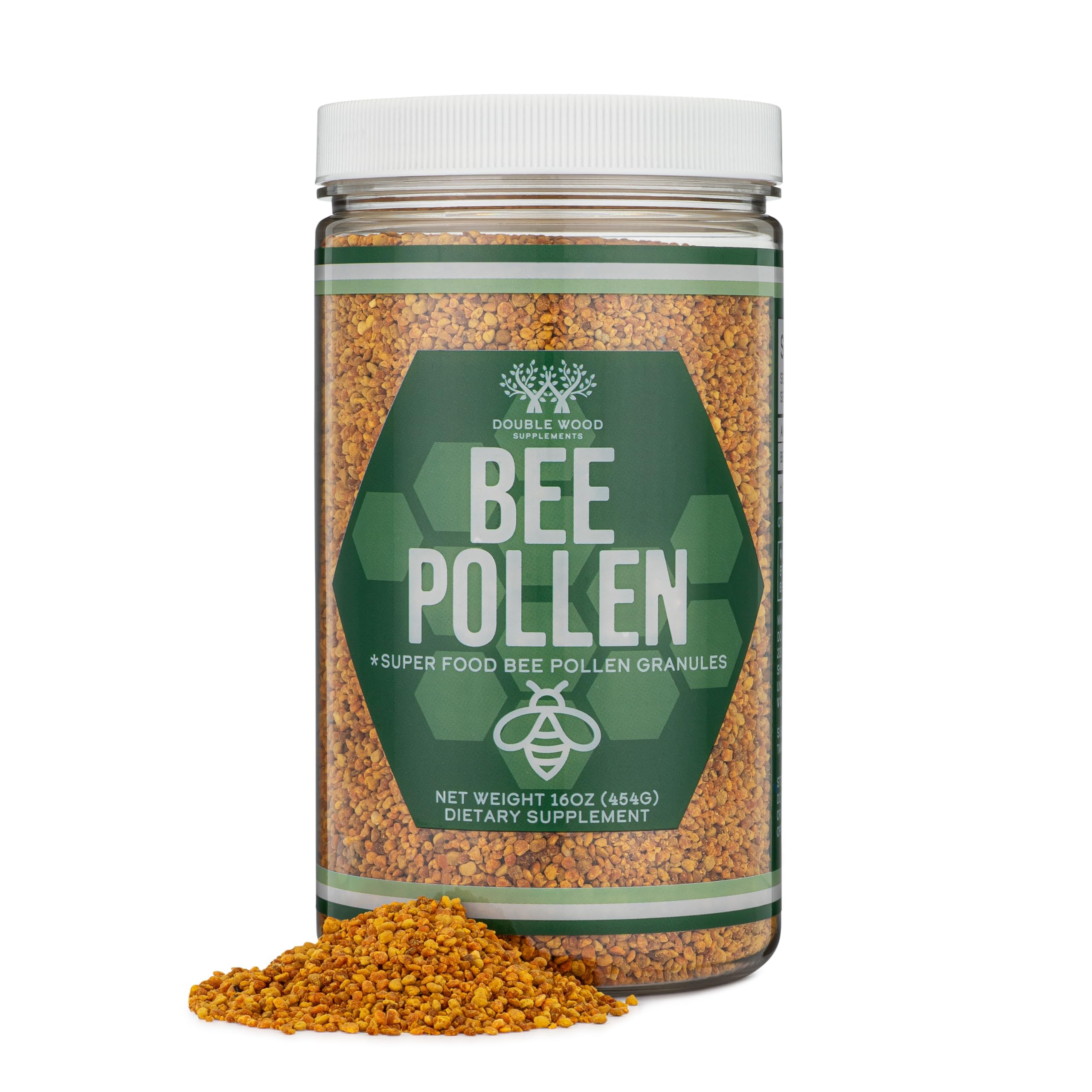 Amazon.com: Bee Pollen Supplement - 1lb (16 OZ) of Raw Bee Pollen Granules (151 Servings of 3 ...