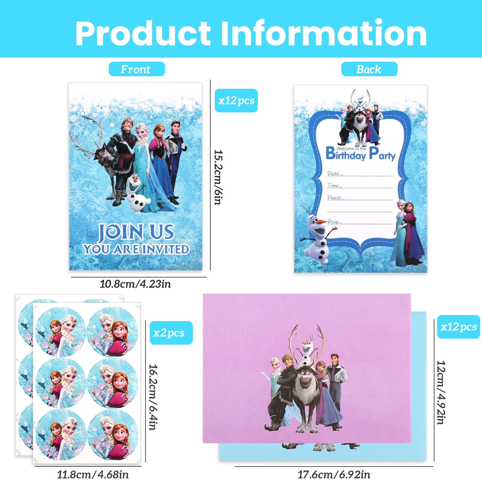 Disney Frozen Printable Invitations FROZEN PARTY KIT | ELSA ANNA