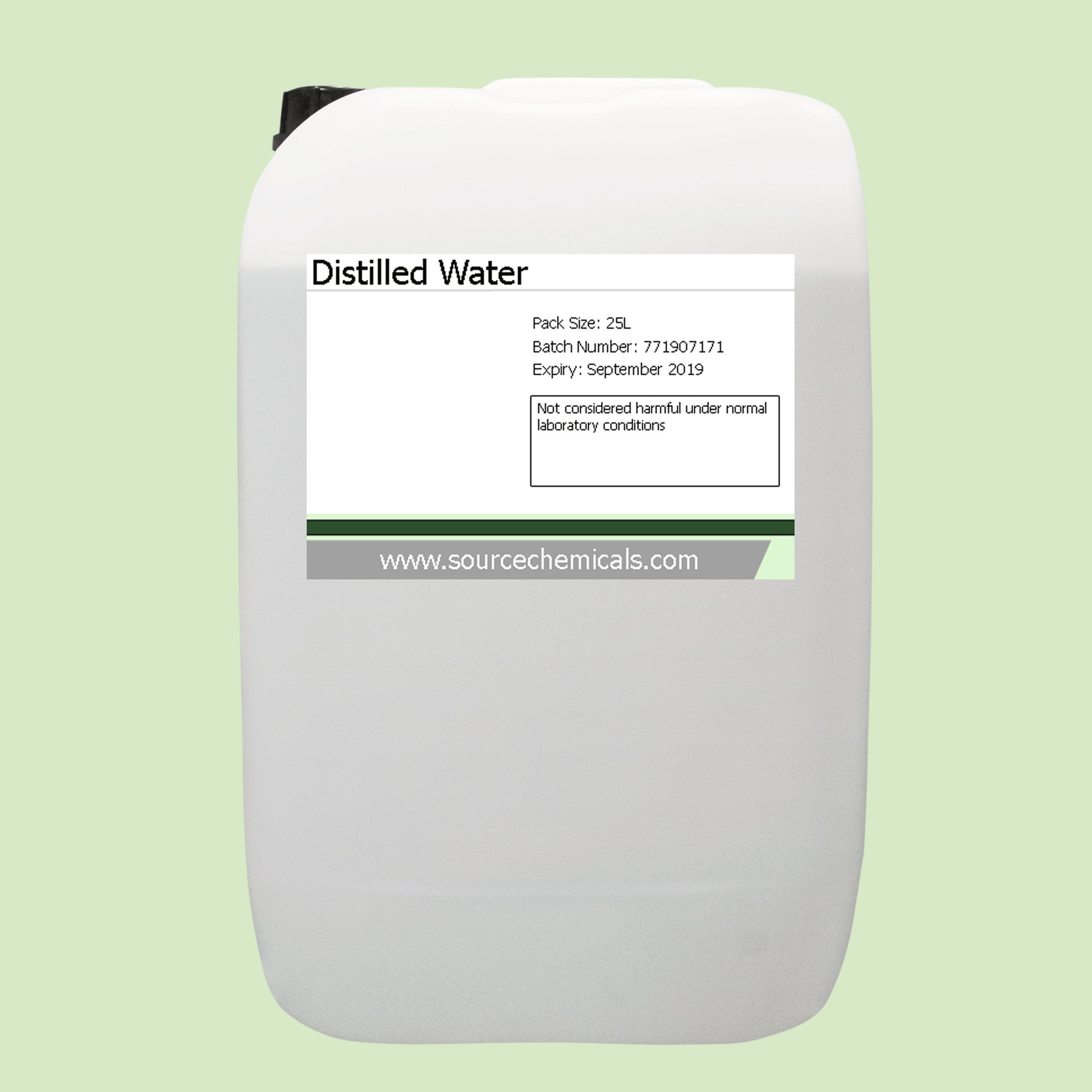 Distilled Water 4 x 25 Litre (100L) Inc Courier Delivery : Amazon.co.uk ...