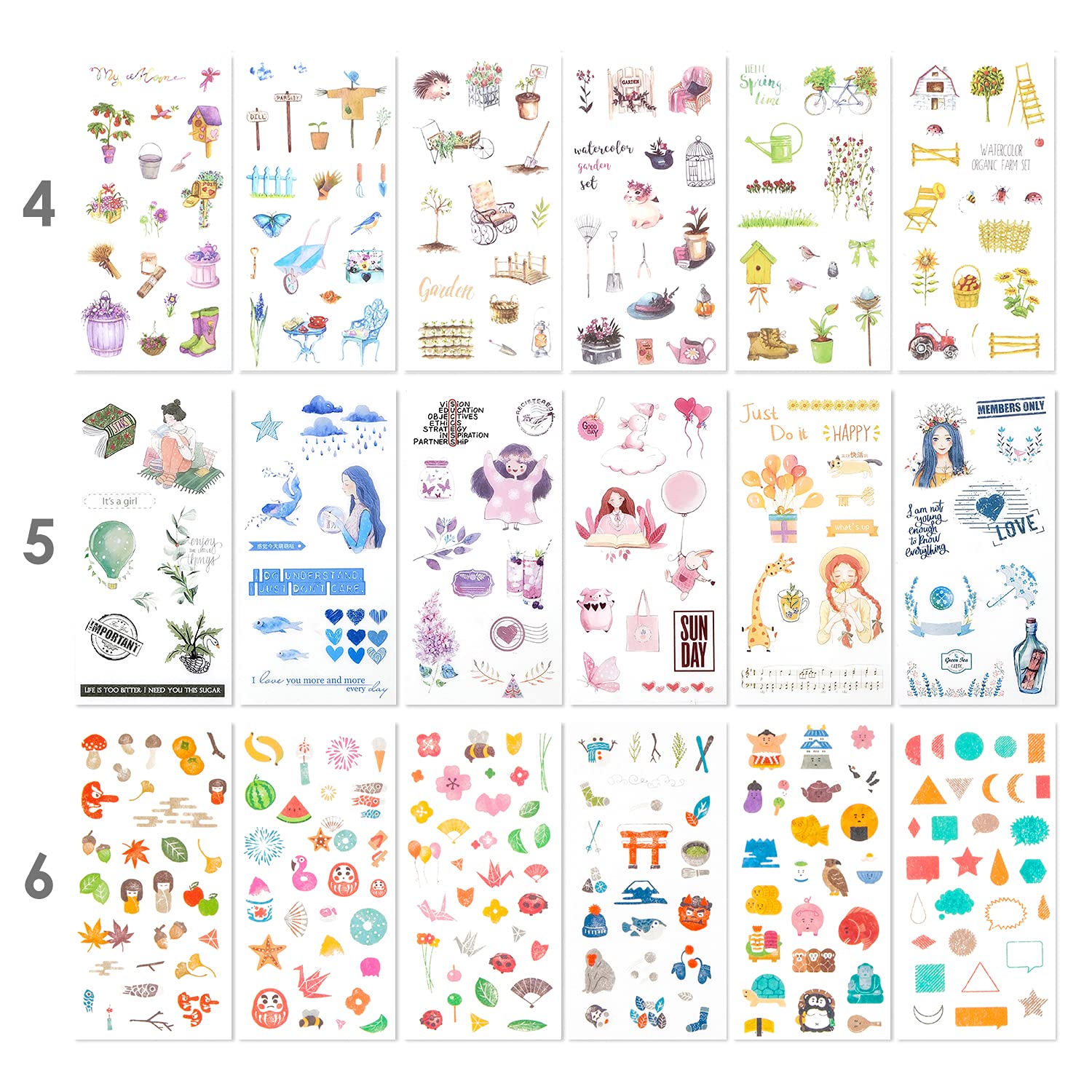 Cartoline Vintage Carta Decorativa Washi Per Scrapbooking - 30x30 Cm ...