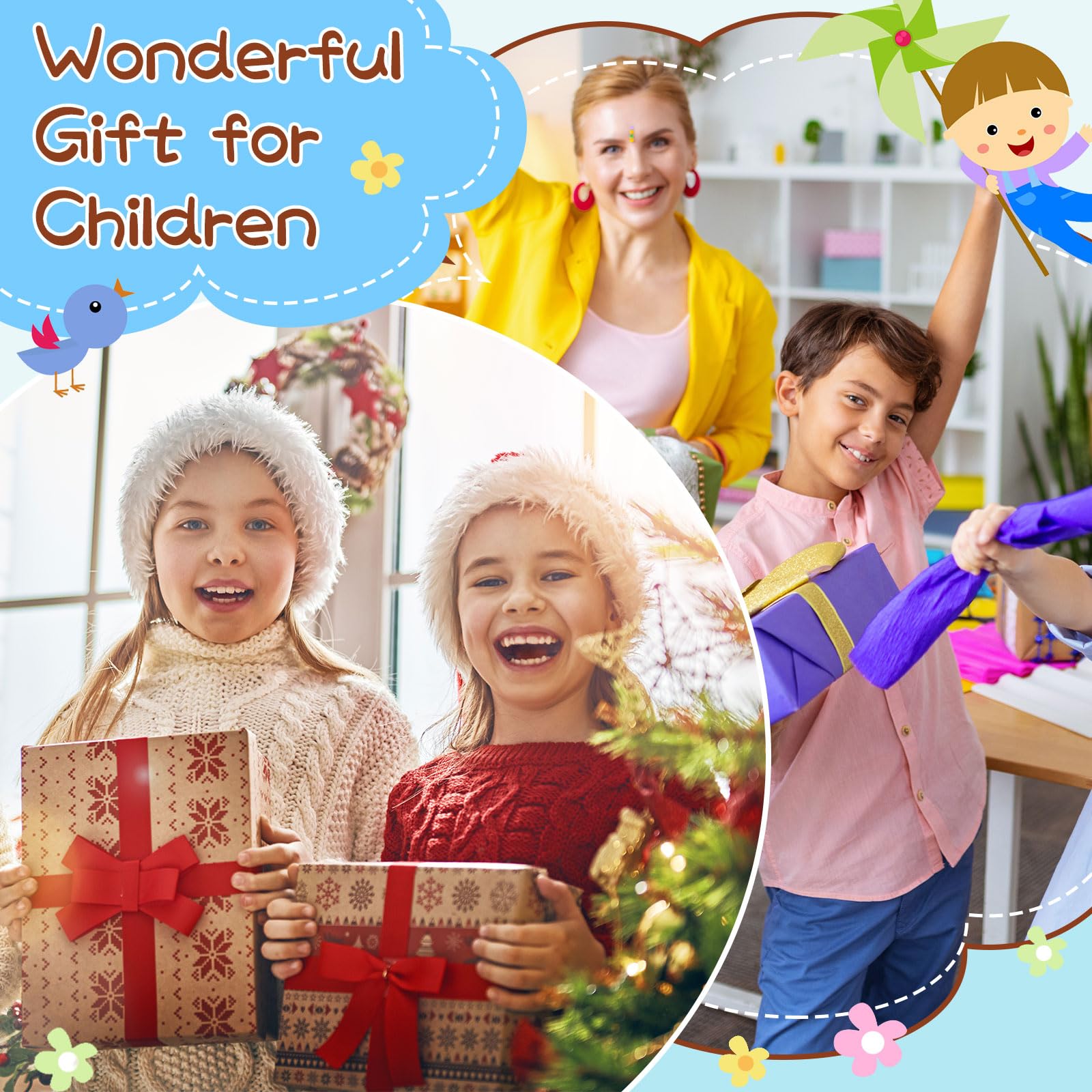 Snapklik.com : 100 Pcs Blank Flip Books Bulk 4.5 X 2.5 Inch Flip Book ...