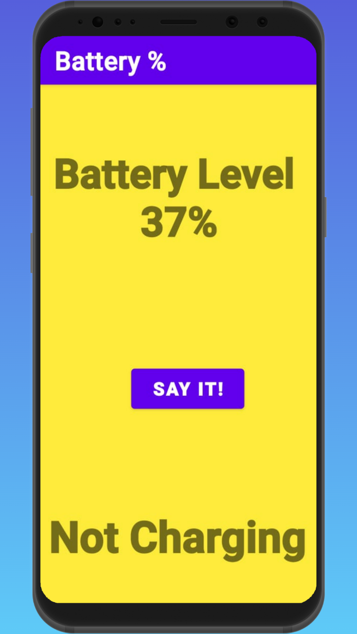 Battery % Viewer - App on Amazon Appstore