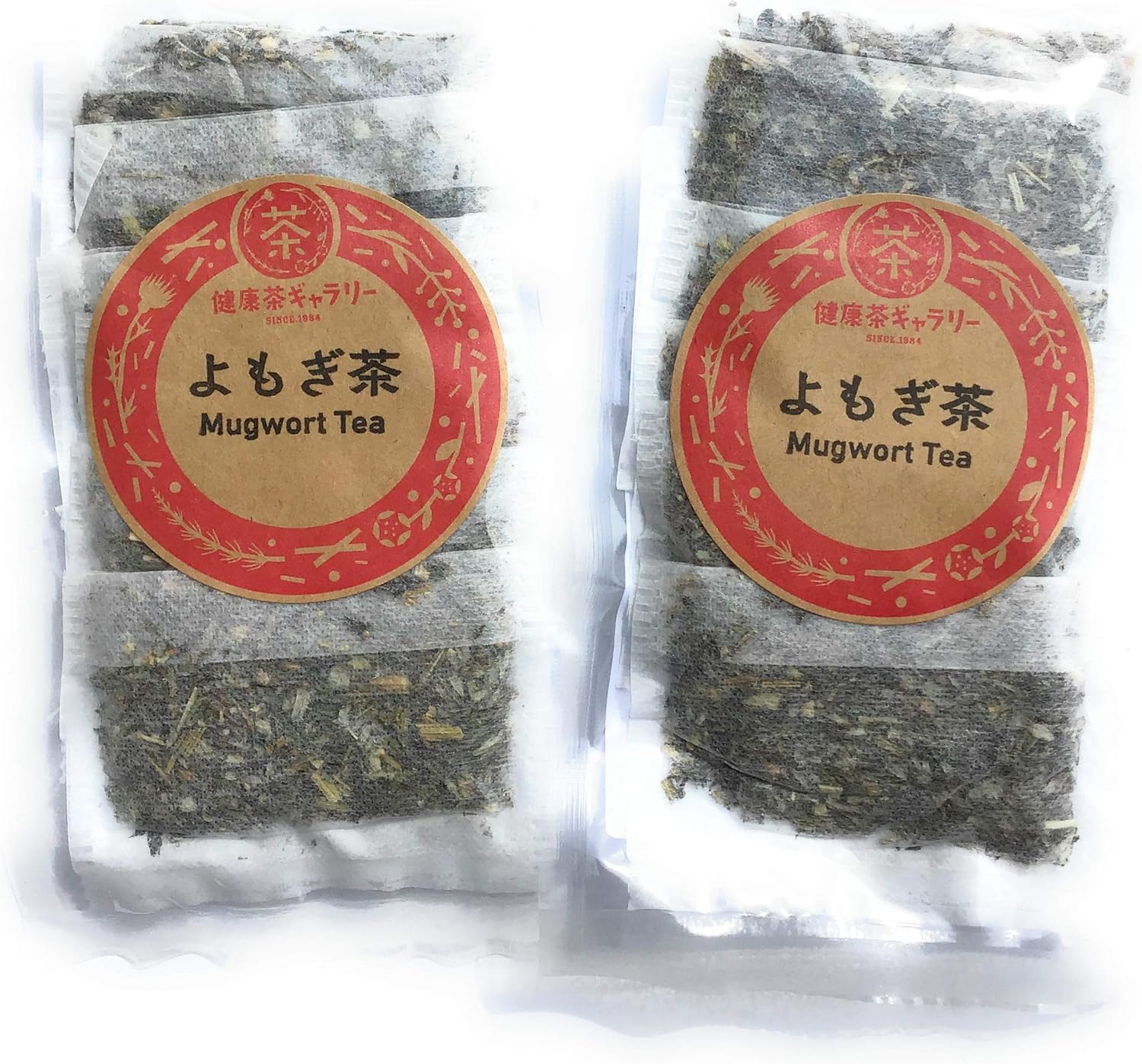 Amazon.co.jp: よもぎ茶 (ヨモギ茶 ) 6袋（3g入り ティーバッグ ×6袋）2個セット【郵便対応サイズ】Mugwort tea ...