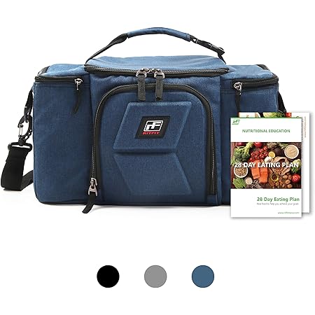 Amazon.com: Meal Prep Lunch Bag/Box For Men, Women + 3 Large Food ...