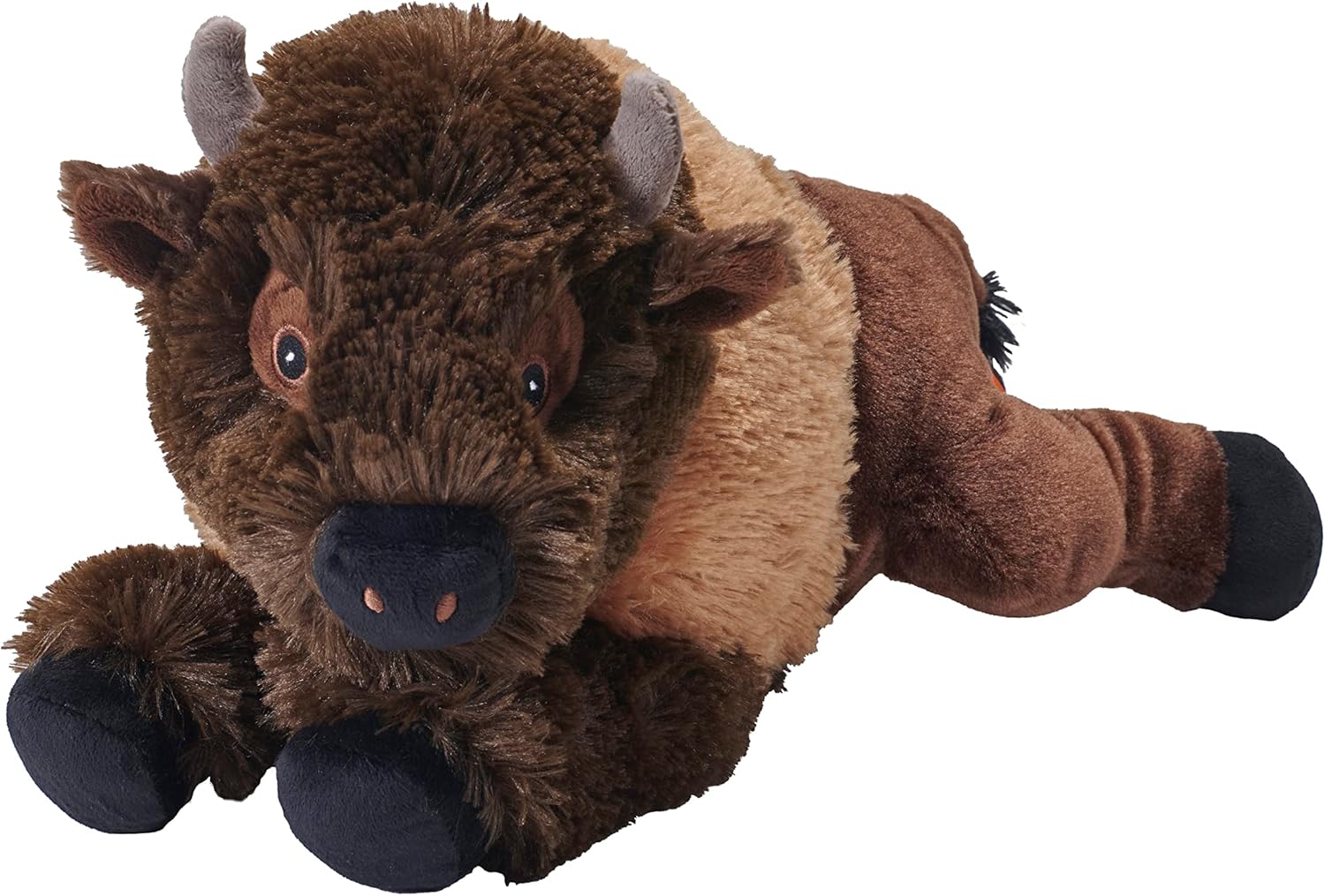 Amazon.com: Wild Republic Ecokins, Bison, Stuffed Animal, 12 inches ...