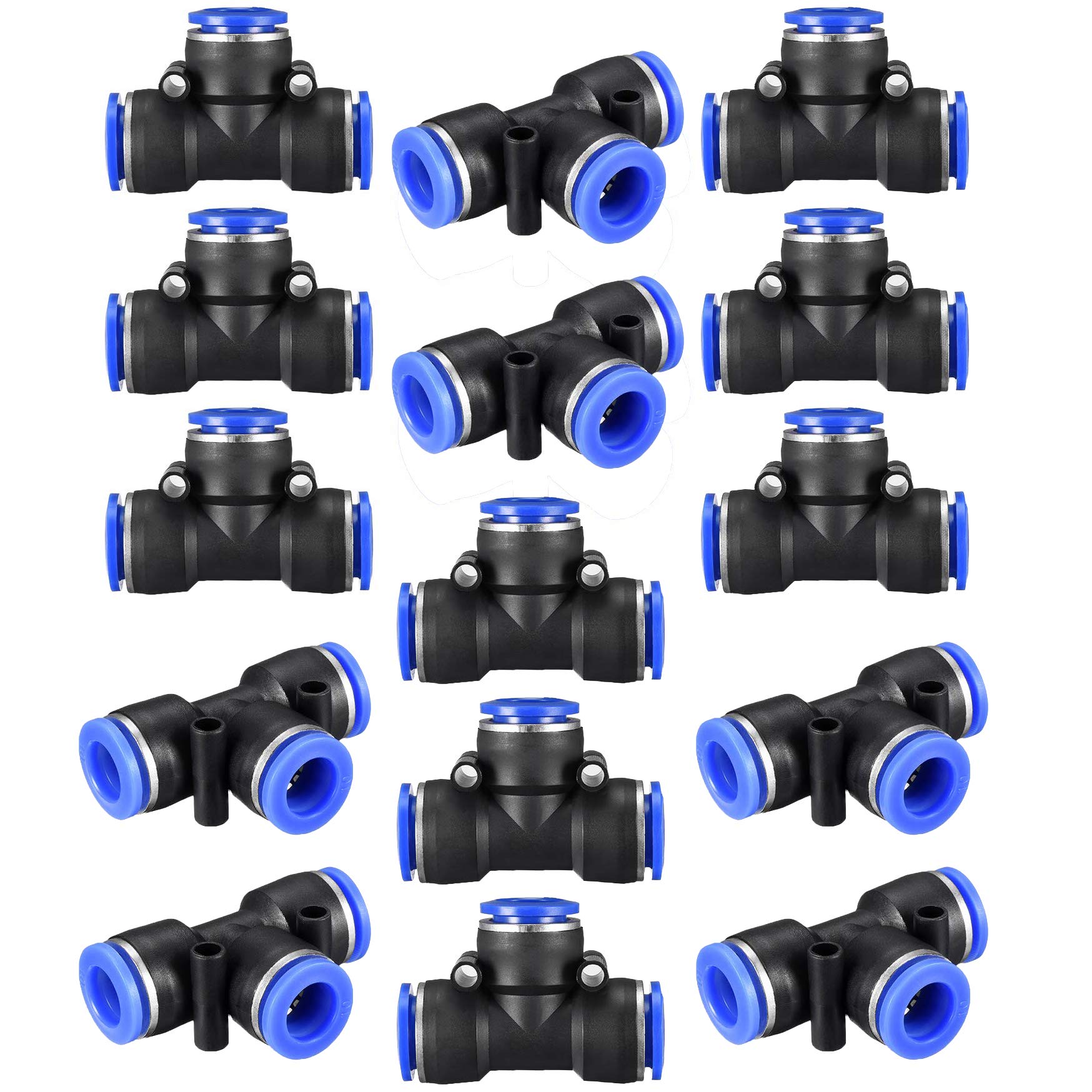 Amazon.com: 10mm Push Fittings, 3/8” OD Plastic Push to Connect Quick ...