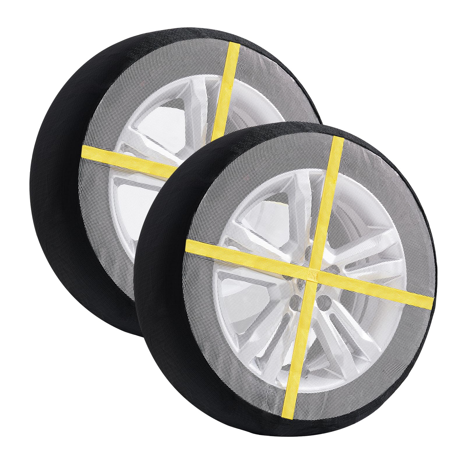 VEVOR Automotive Snow Socks for Tires, Full Coverage Tire Socks with ...