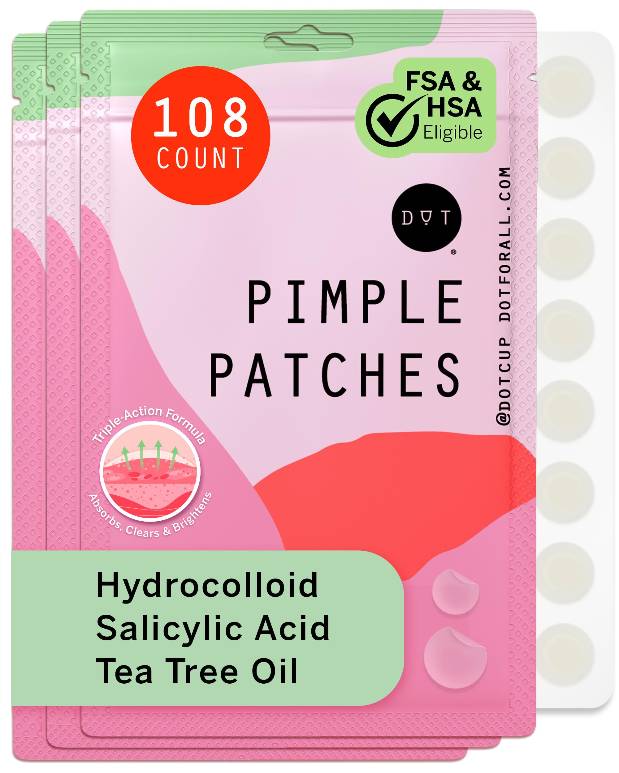 Snapklik.com : Dot Pimple & Zit Patches For Face All-Natural Custom ...