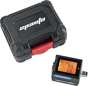 EPAuto 3/8-Inch Digital Torque Wrench Adapter, 19.9 to 99.6 ft-lb Under ±2% Accuracy, LED ...