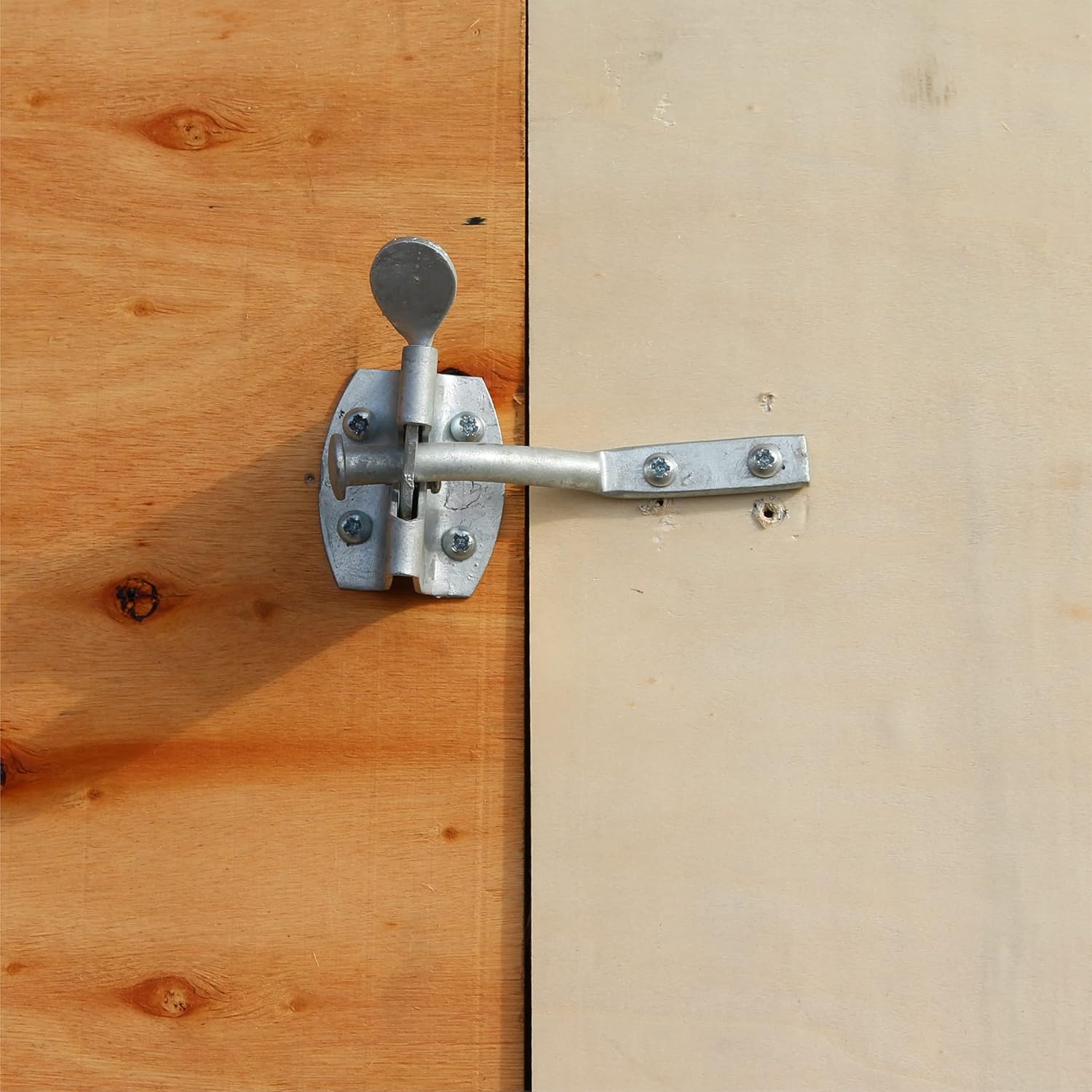 Auto Gate Latch Padlockable Catch Galvanised – BigaMart