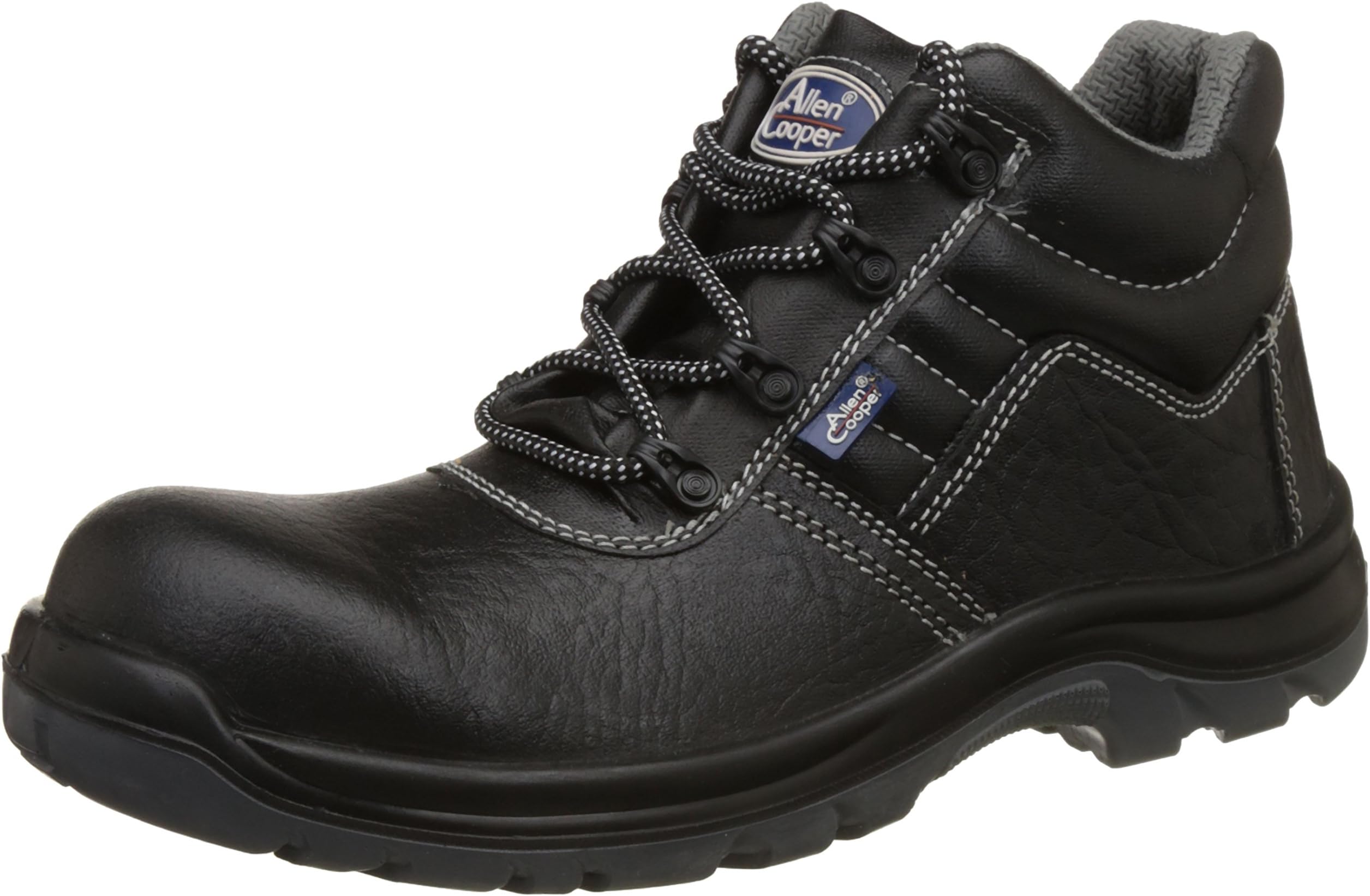 Allen Cooper AC-1266 Shock Resistant High Ankle Safety Shoe, ISI Marked ...