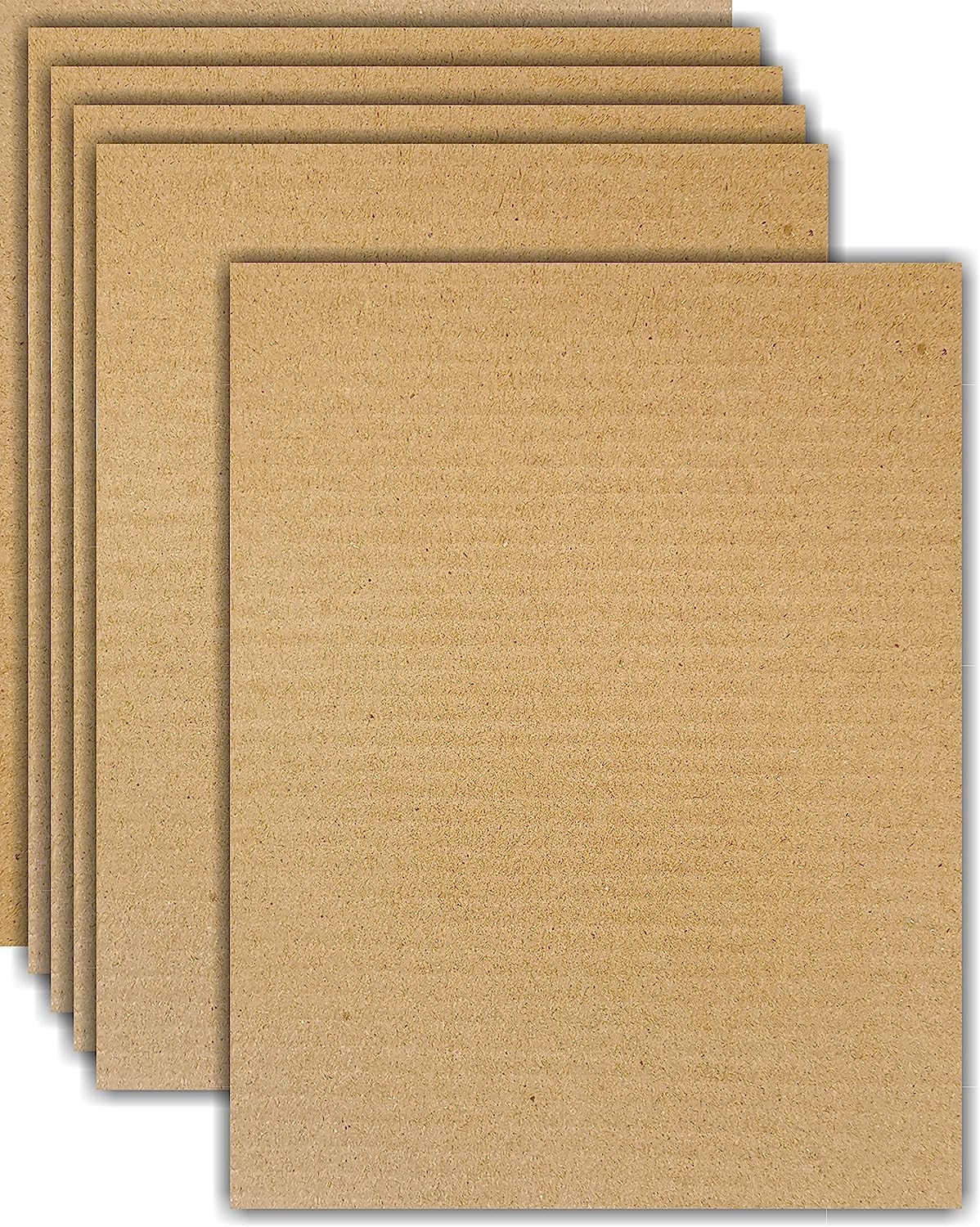 Zone Marketing 3 ply Corrugated Flat Cardboard sheets (10"x 15" - 26 x ...