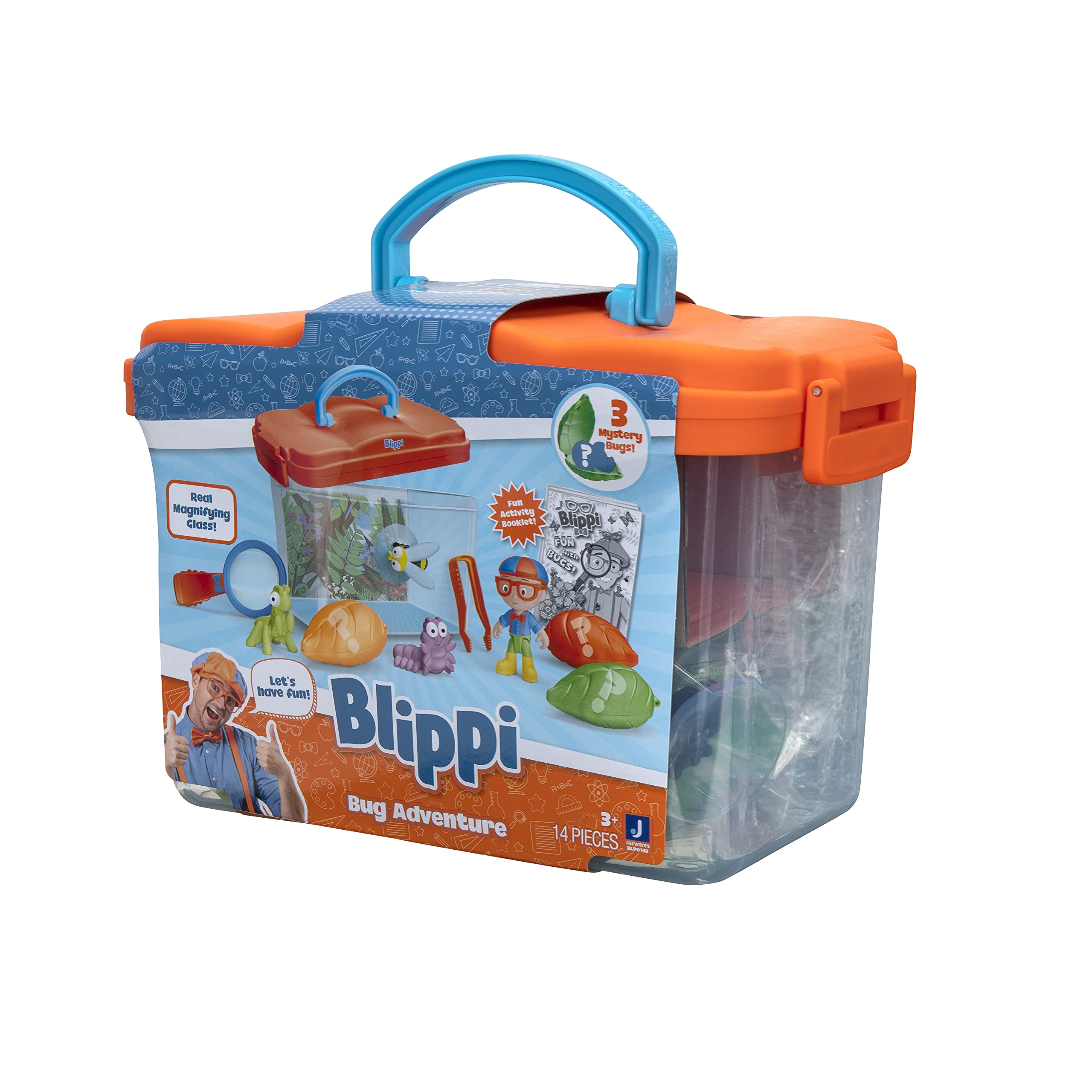 Snapklik.com : Bug Hunter Set, Includes 3-inch Figure, 3 Adorable Bugs ...