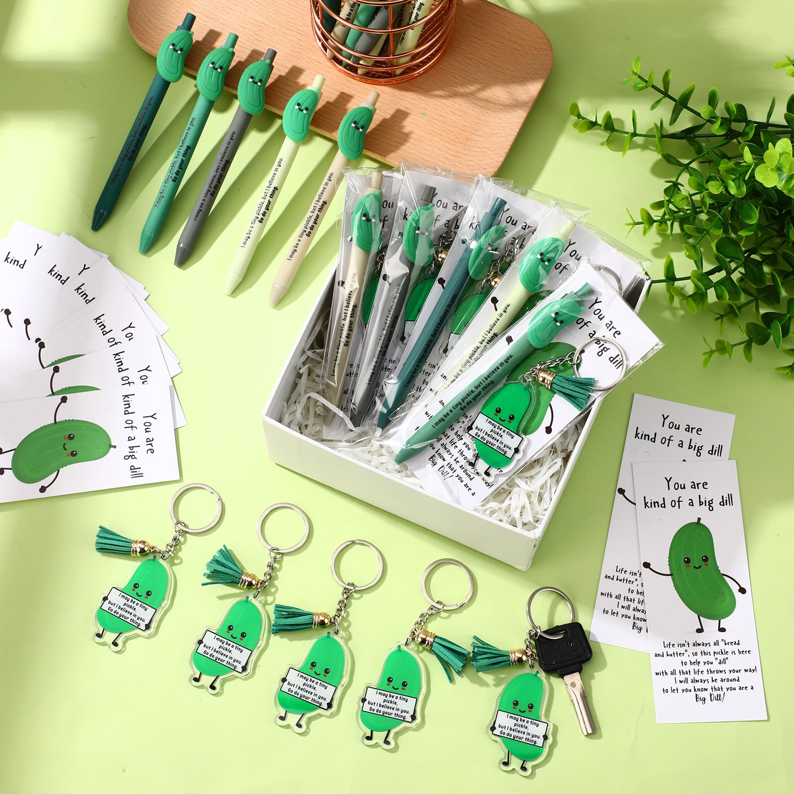 Snapklik.com : 25 Sets Inspirational Pickle Gift Bulk For Coworkers ...