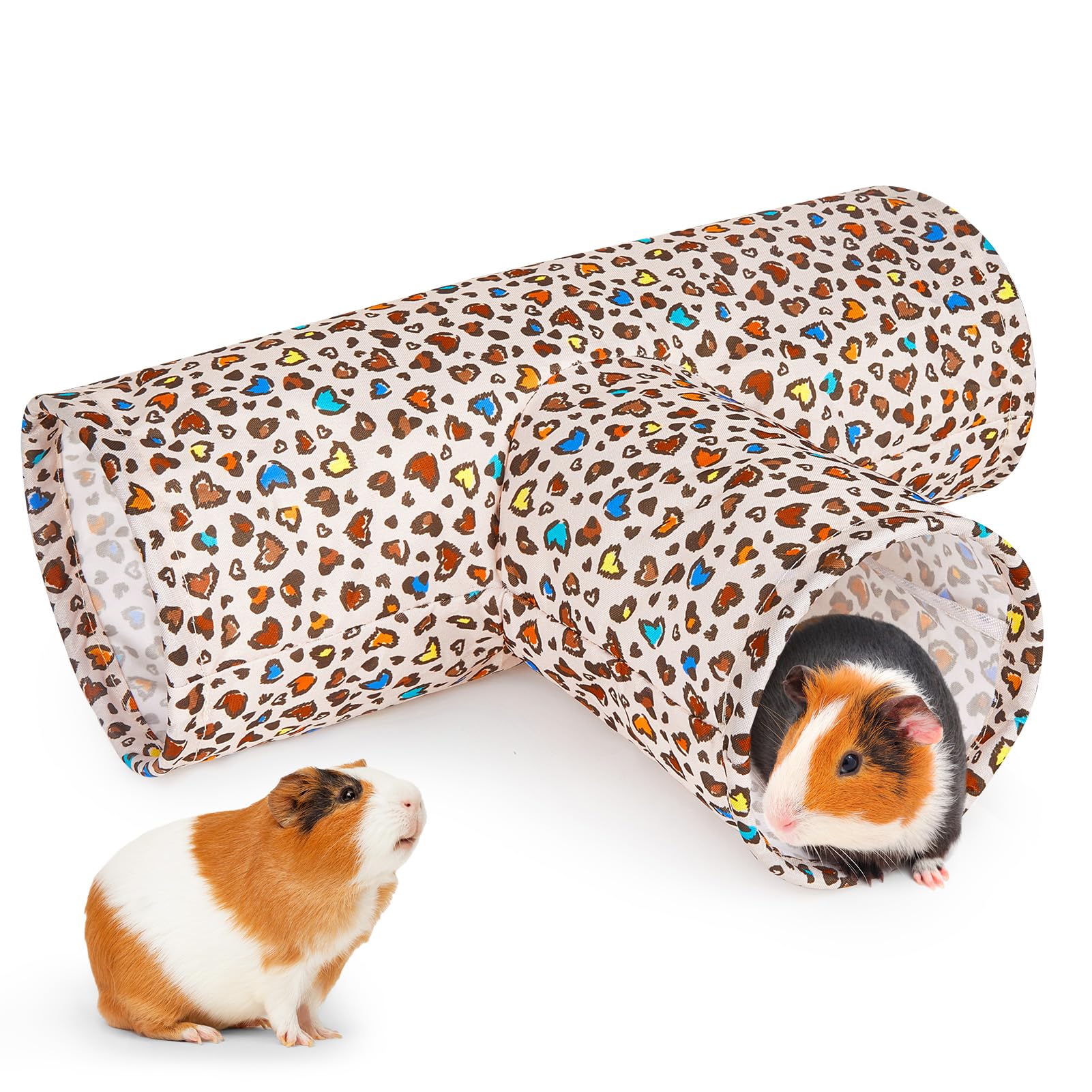 Amazon.com : Bienbee Guinea Pig Tunnel, 3 Way Washable Guinea Pig ...