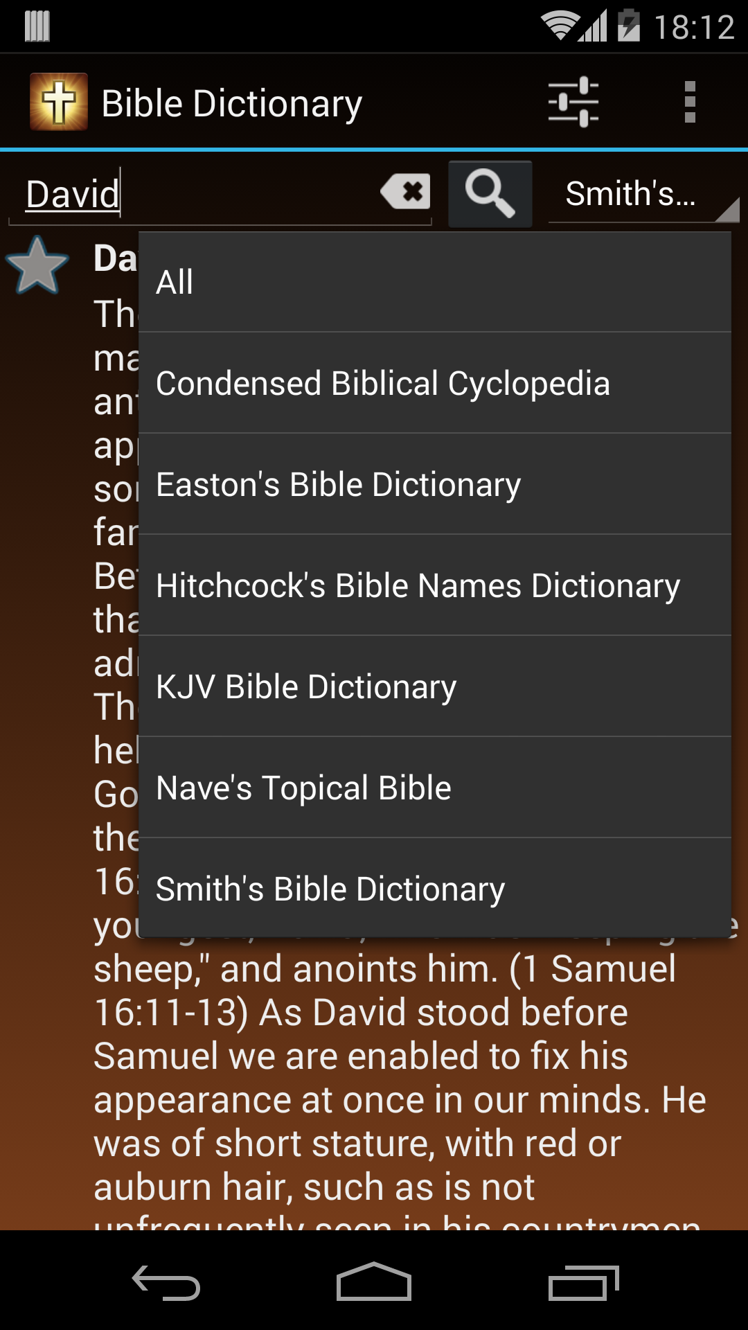 Holy Bible Dictionary - App on Amazon Appstore