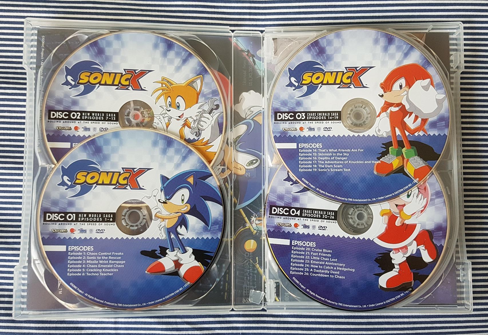 Sonic X: Seasons 1 and 2 [DVD] [Region 1] [US Import] [NTSC]: Amazon.co ...