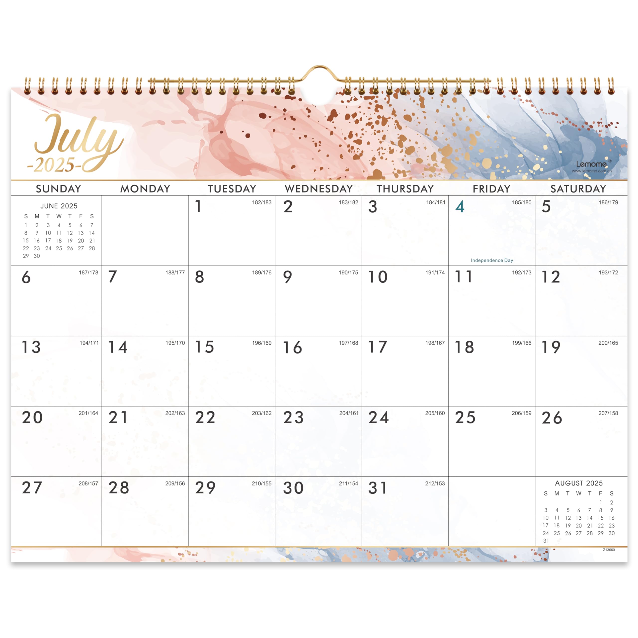 Calendar 2025 2026 Wall Calendar 2025 2026 18 Months Calendar ...