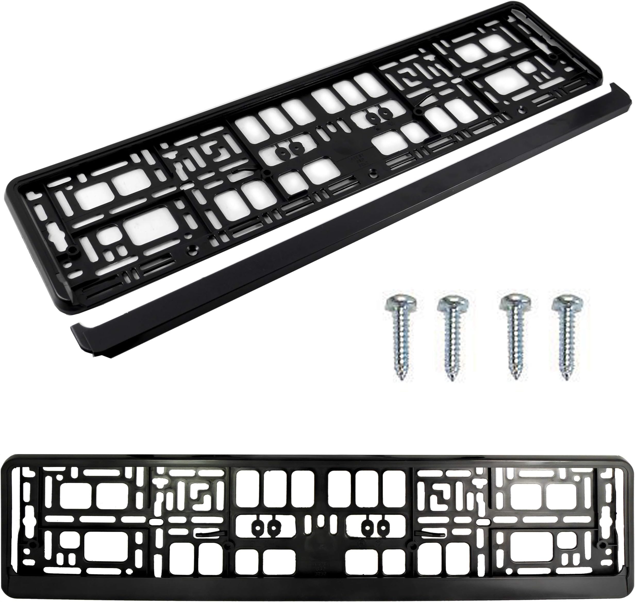 SUMEX MAT8500 Registration Frame Abs Black Euro Clip : Amazon.co.uk ...