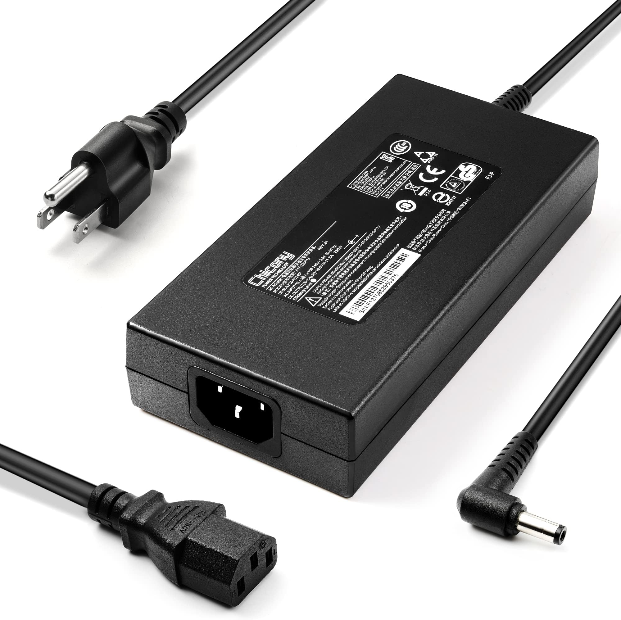 Amazon.com: FLGAN 230W Charger for ADP-230GB D A17-230P1A A230A032P MSI ...