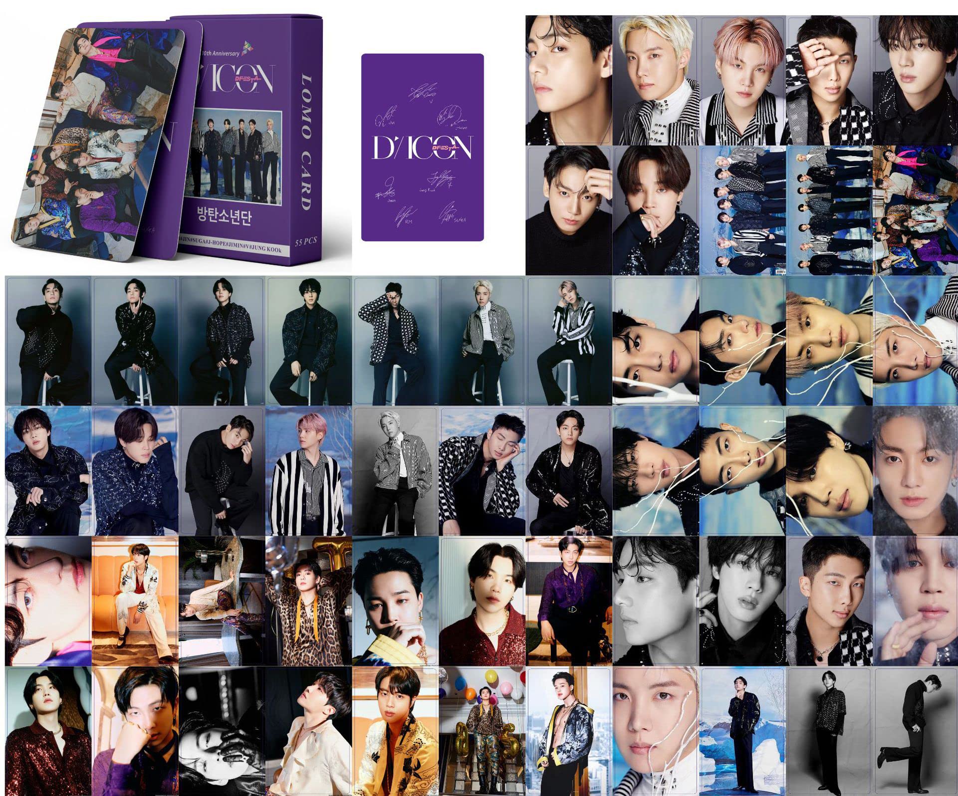 Goodern 55 Pcs Bts Bangtan Boys Lomo Cards Bts Album | Desertcart Morocco